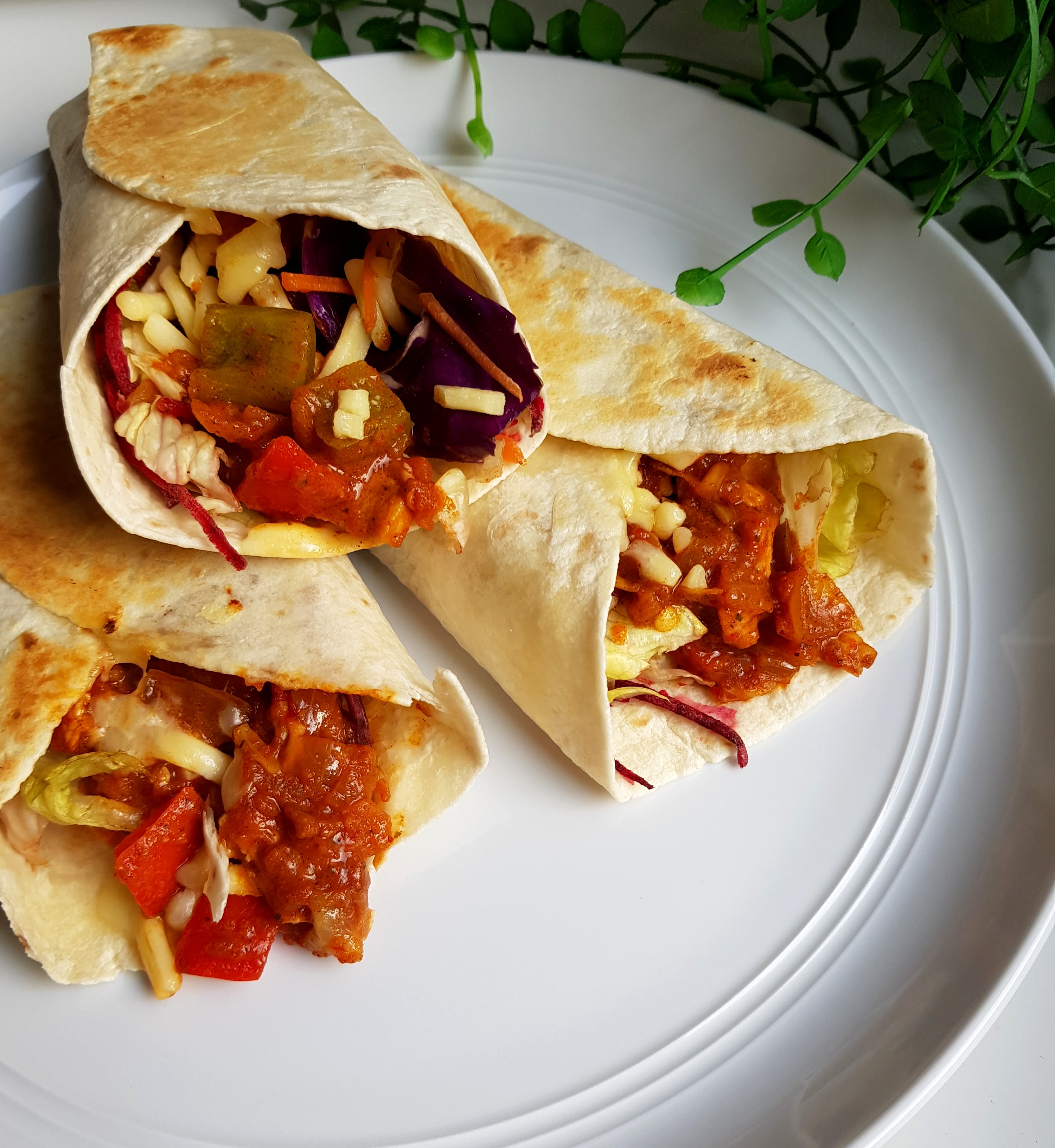 Fajita Chicken Lunch Wraps | bunch