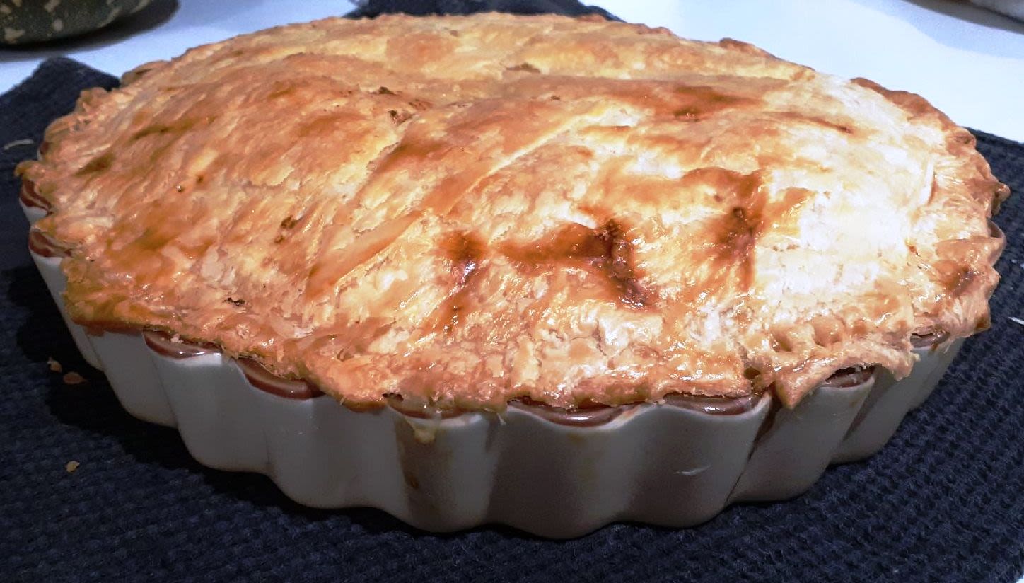 Left over Pie Pasty | bunch