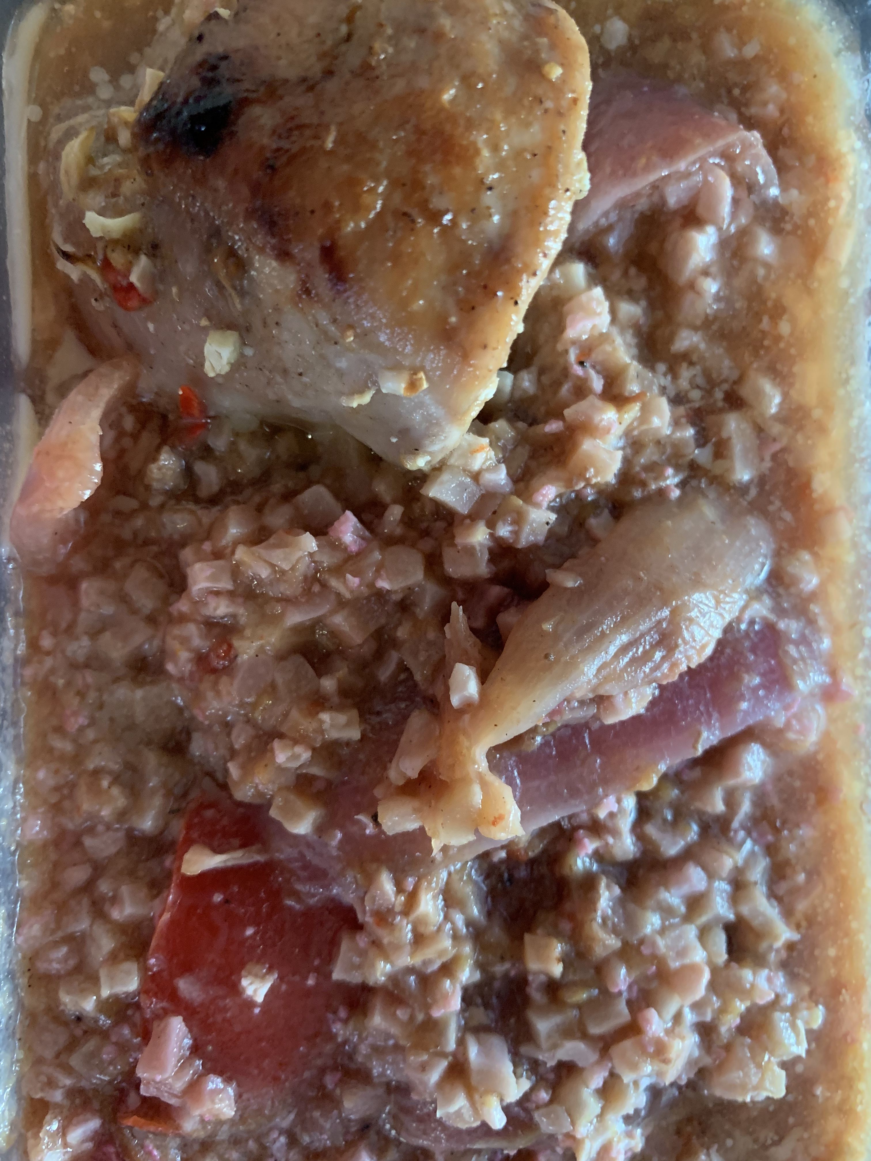 Chicken, Chilli, Plum and Capsicum tray. | bunch