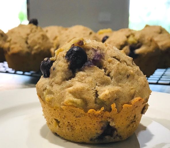 Banana Blueberry Muffins | bunch
