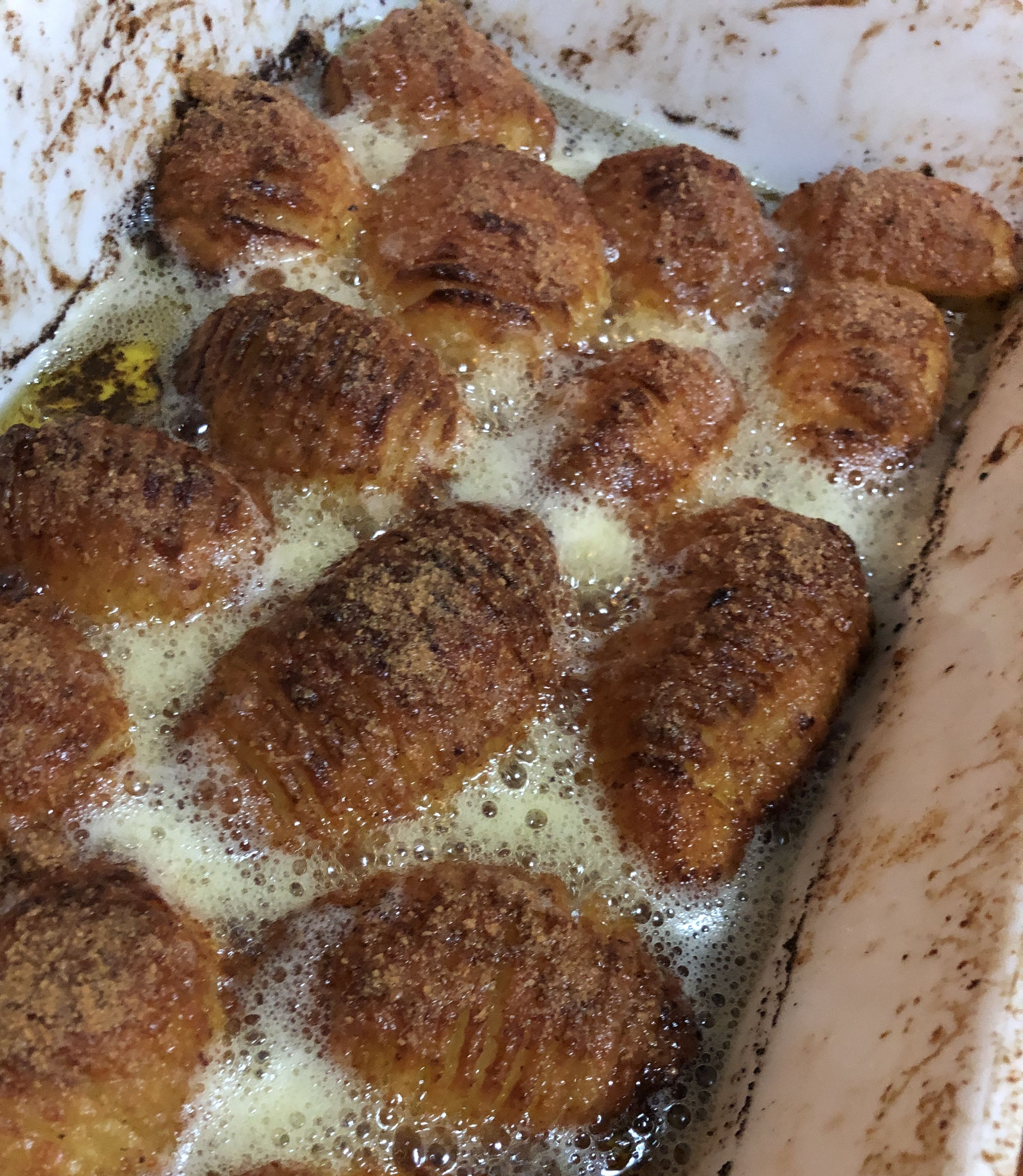 Parmesan Hasselback Potatoes | bunch