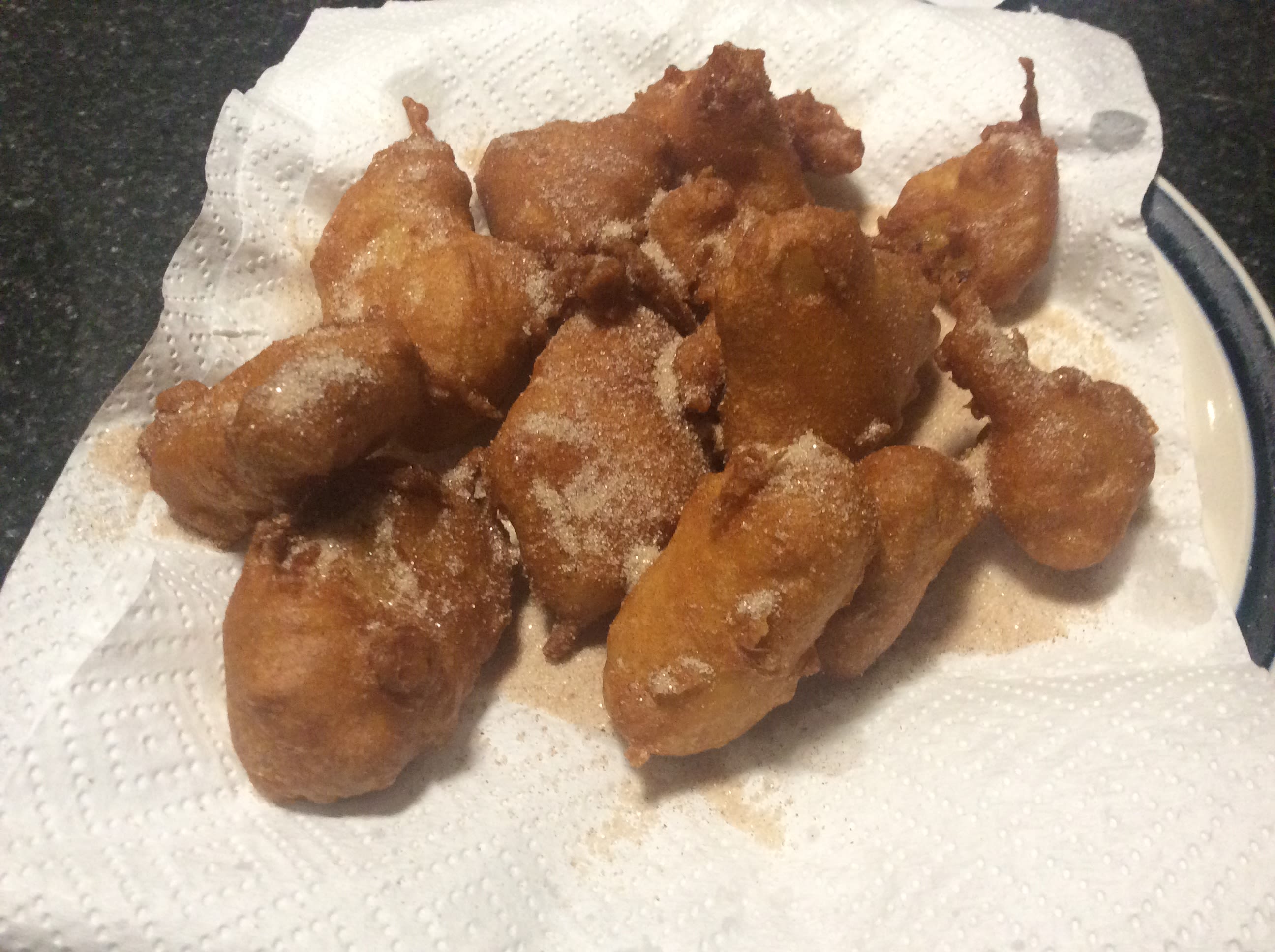 Deep fried Pineapple with sugar and cinnamon | bunch