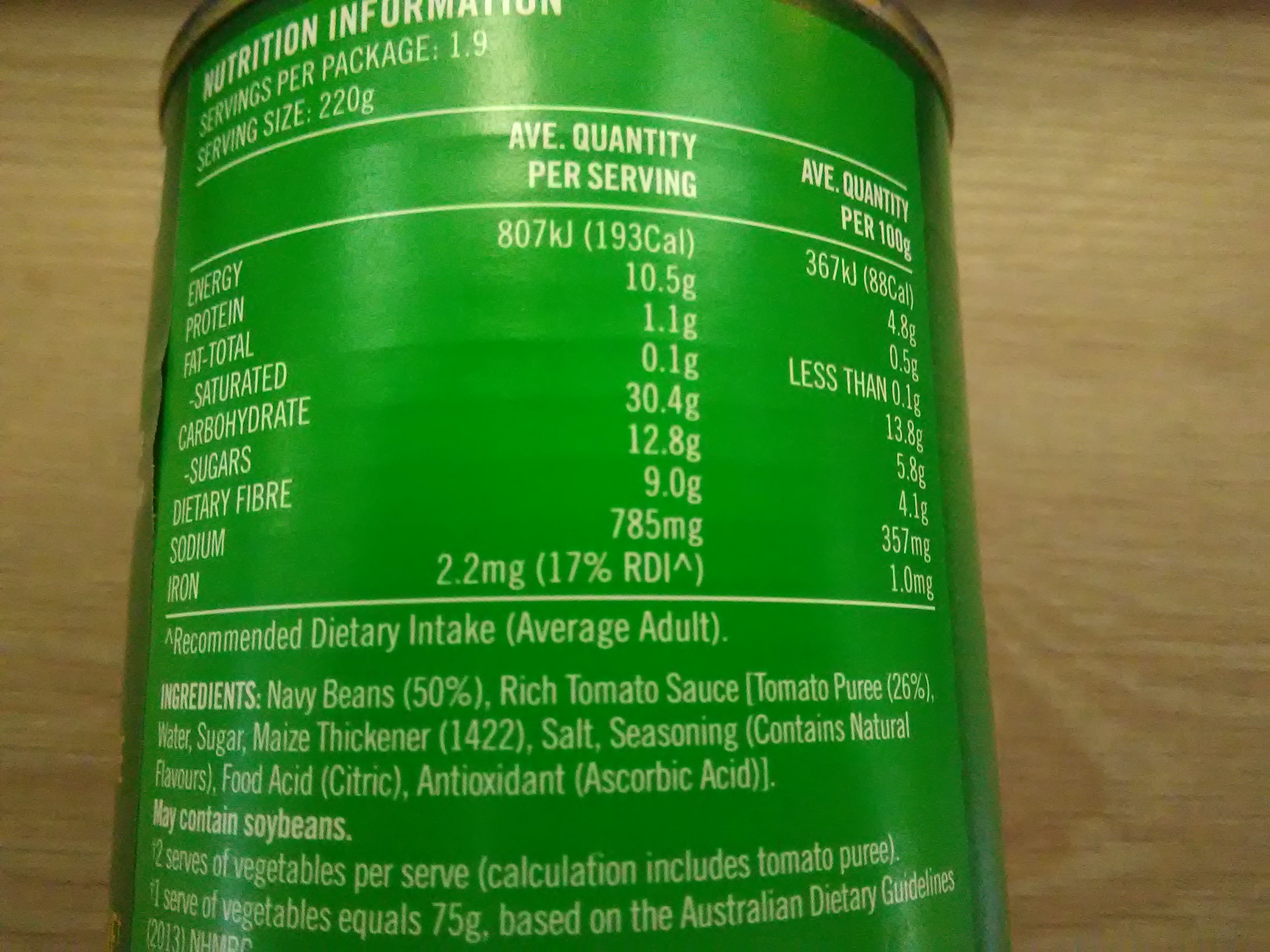 Food Labels Bunch