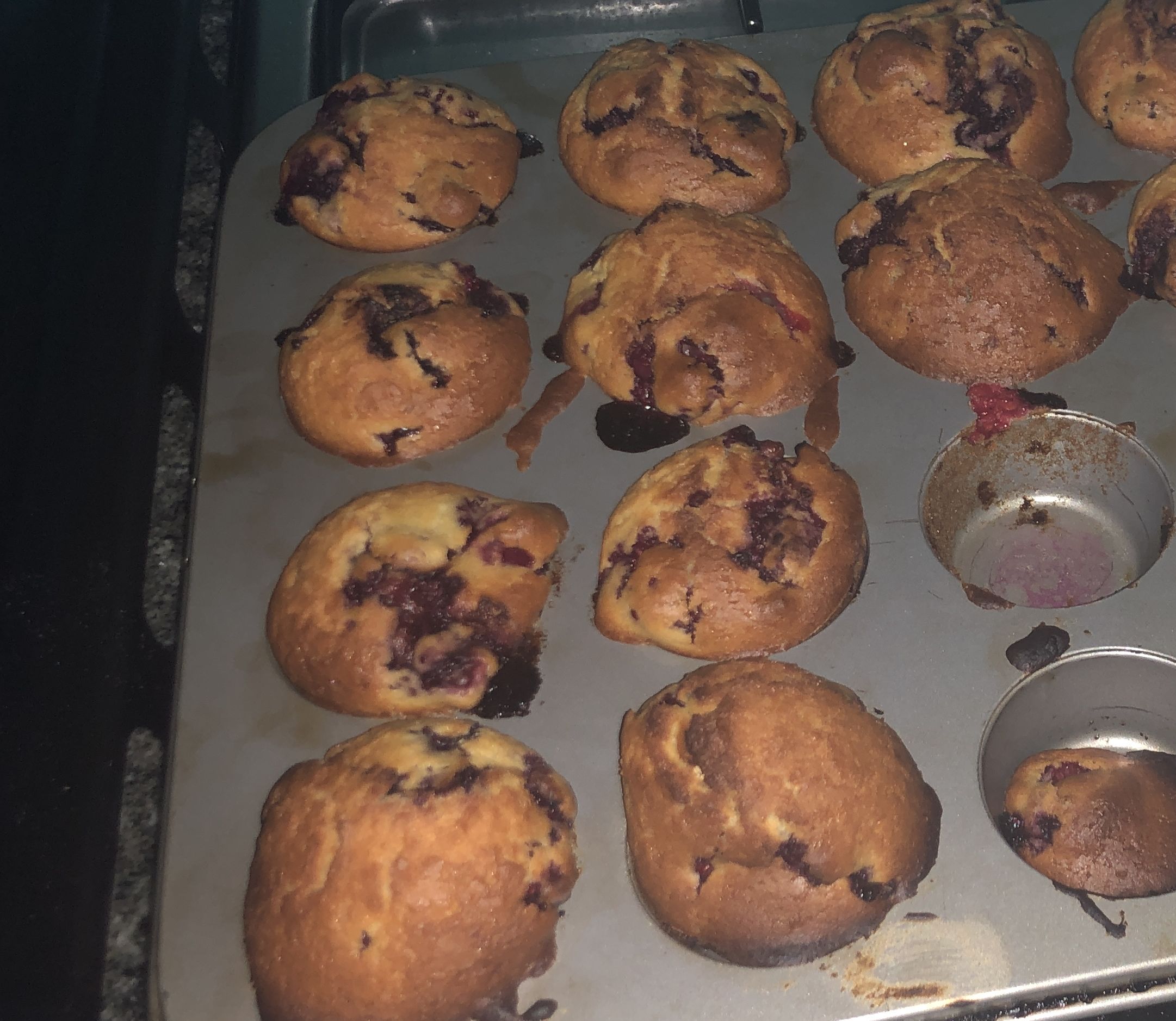 Raspberry Mini muffins | bunch