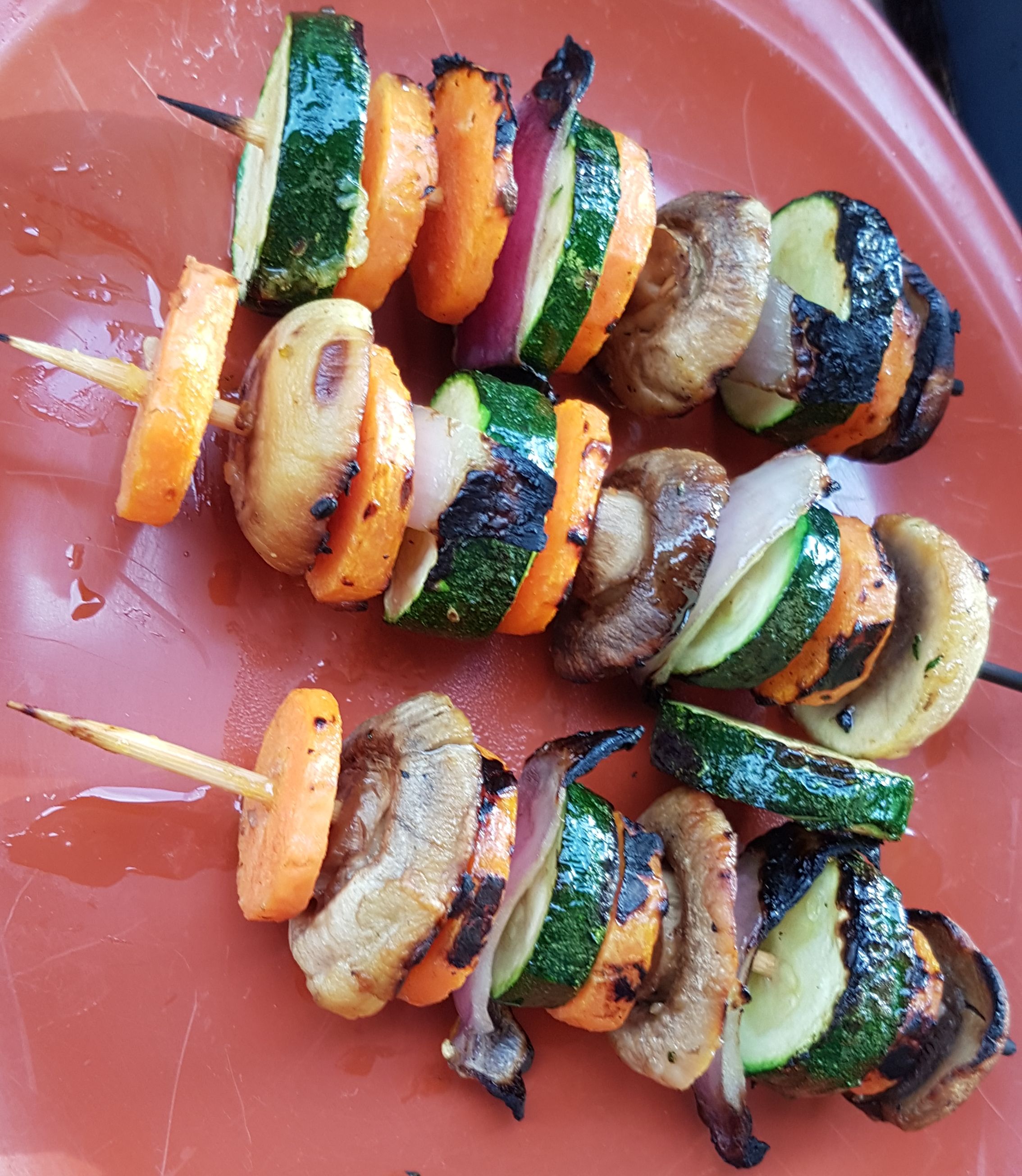 BBQ veggie skewers | bunch