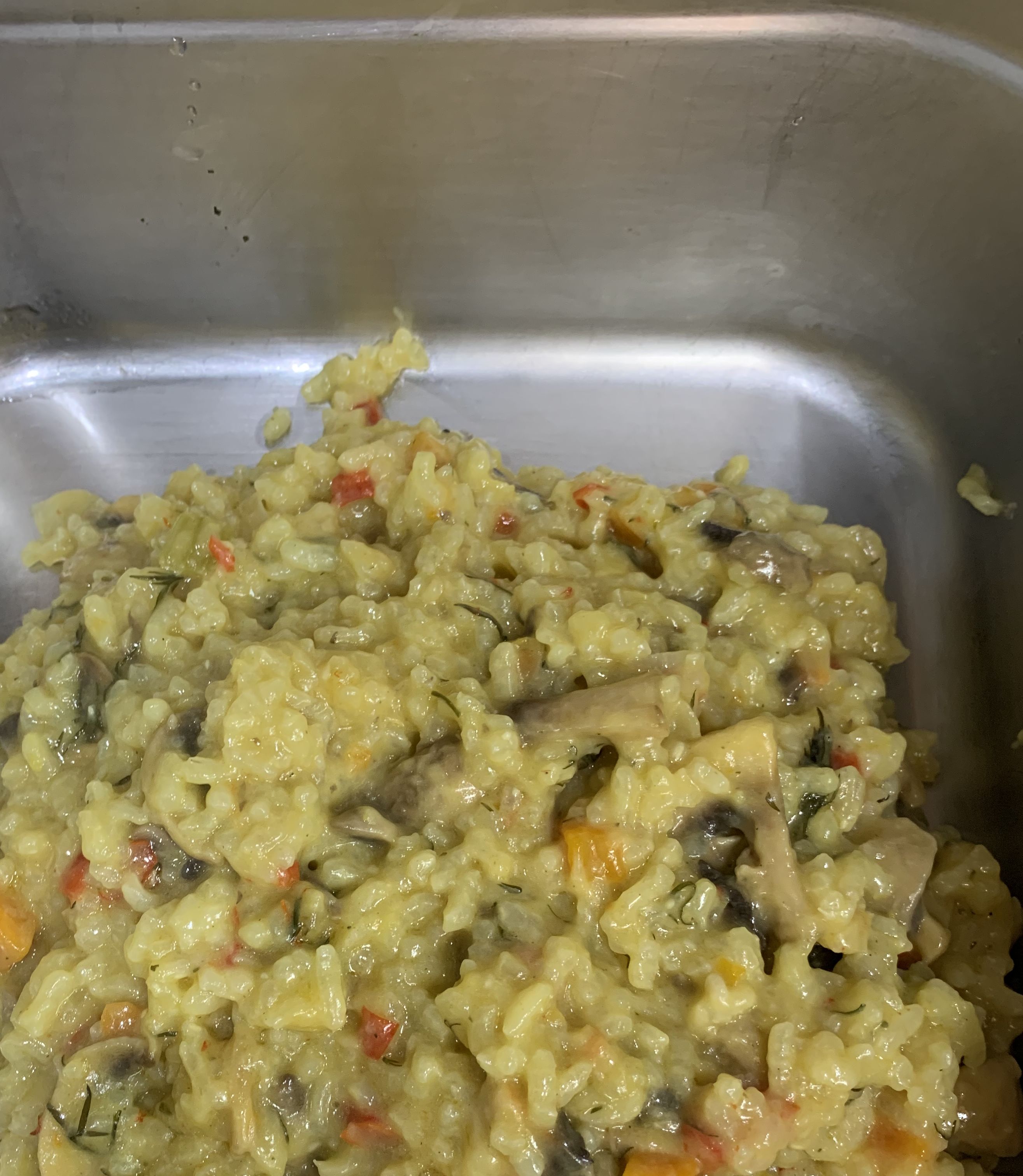 Sautéed Vegetable Risotto, lemon zest and chive | bunch