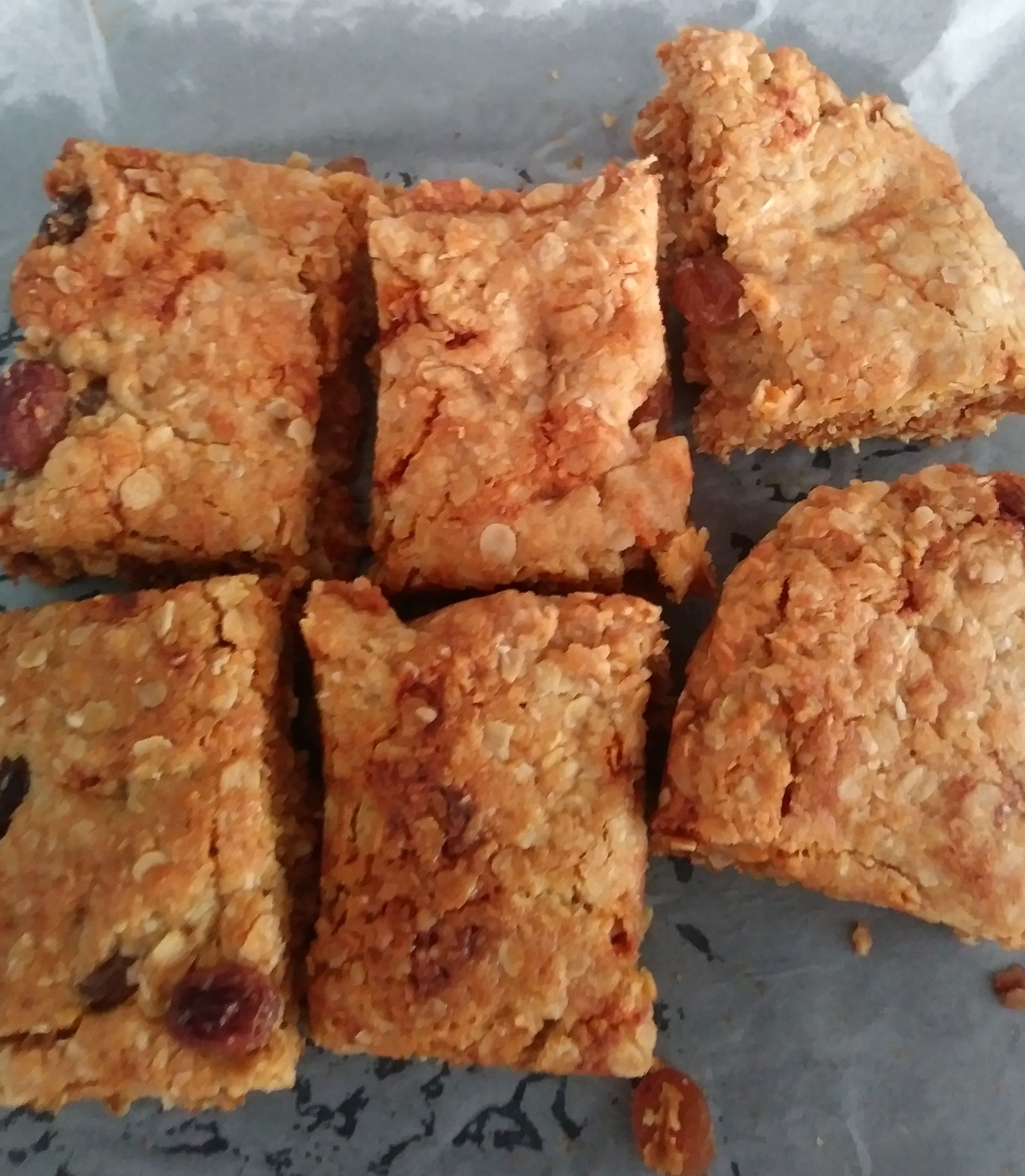 Honey & Oat Slice | bunch