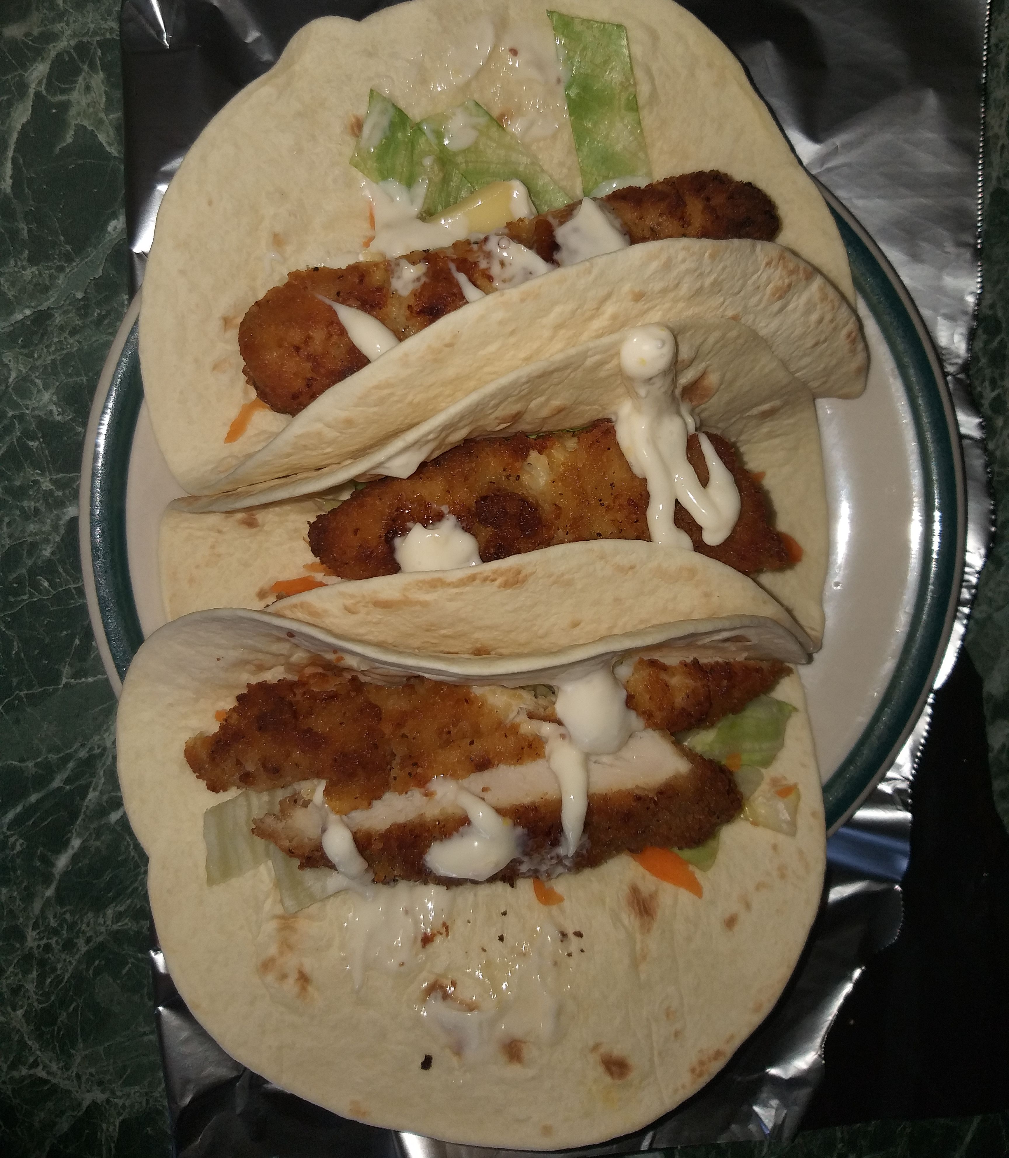 Mini chicken wraps | bunch