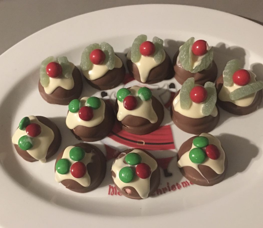 Mini Christmas pudding treat | bunch