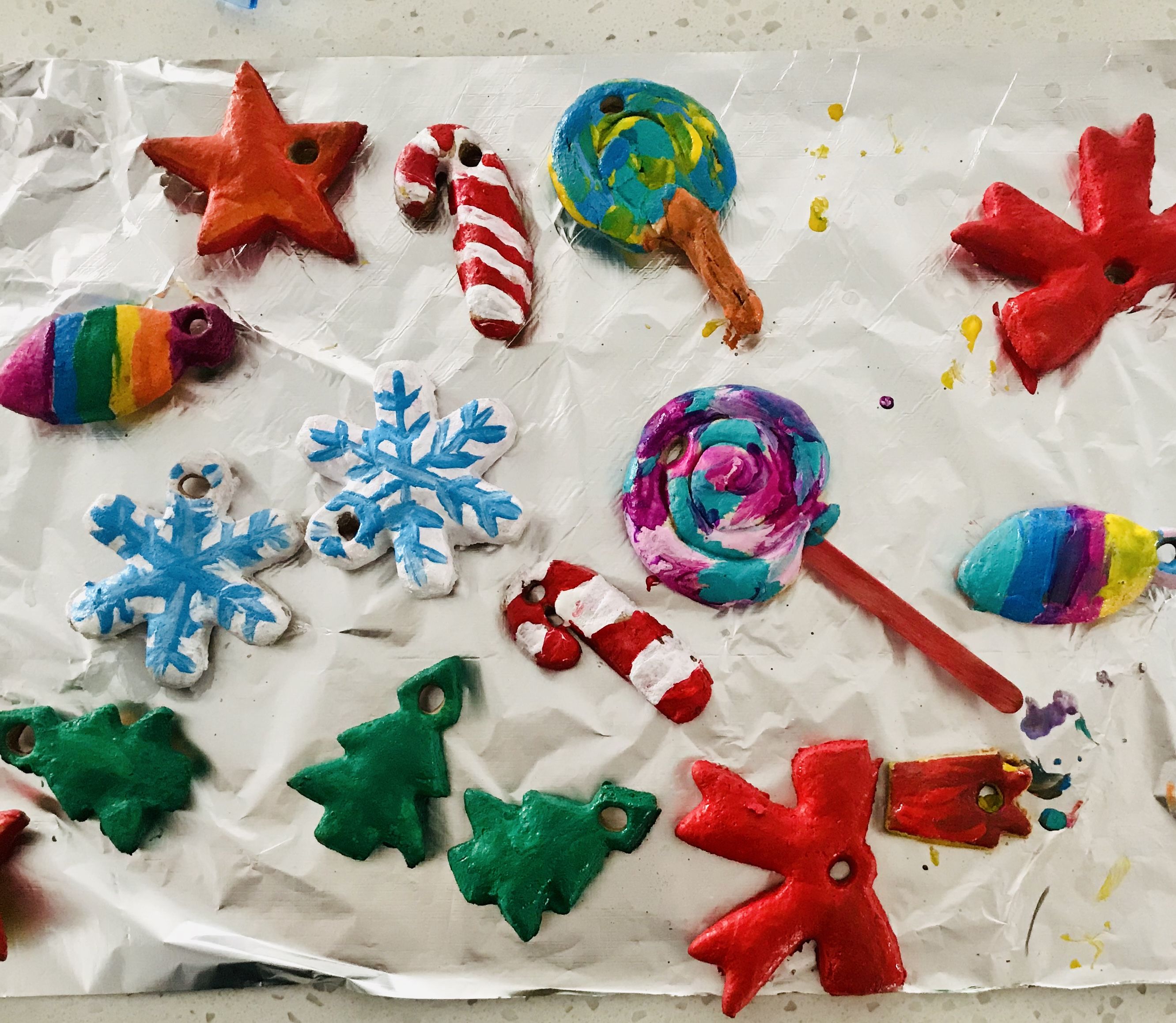 Salt dough Christmas decorations | bunch