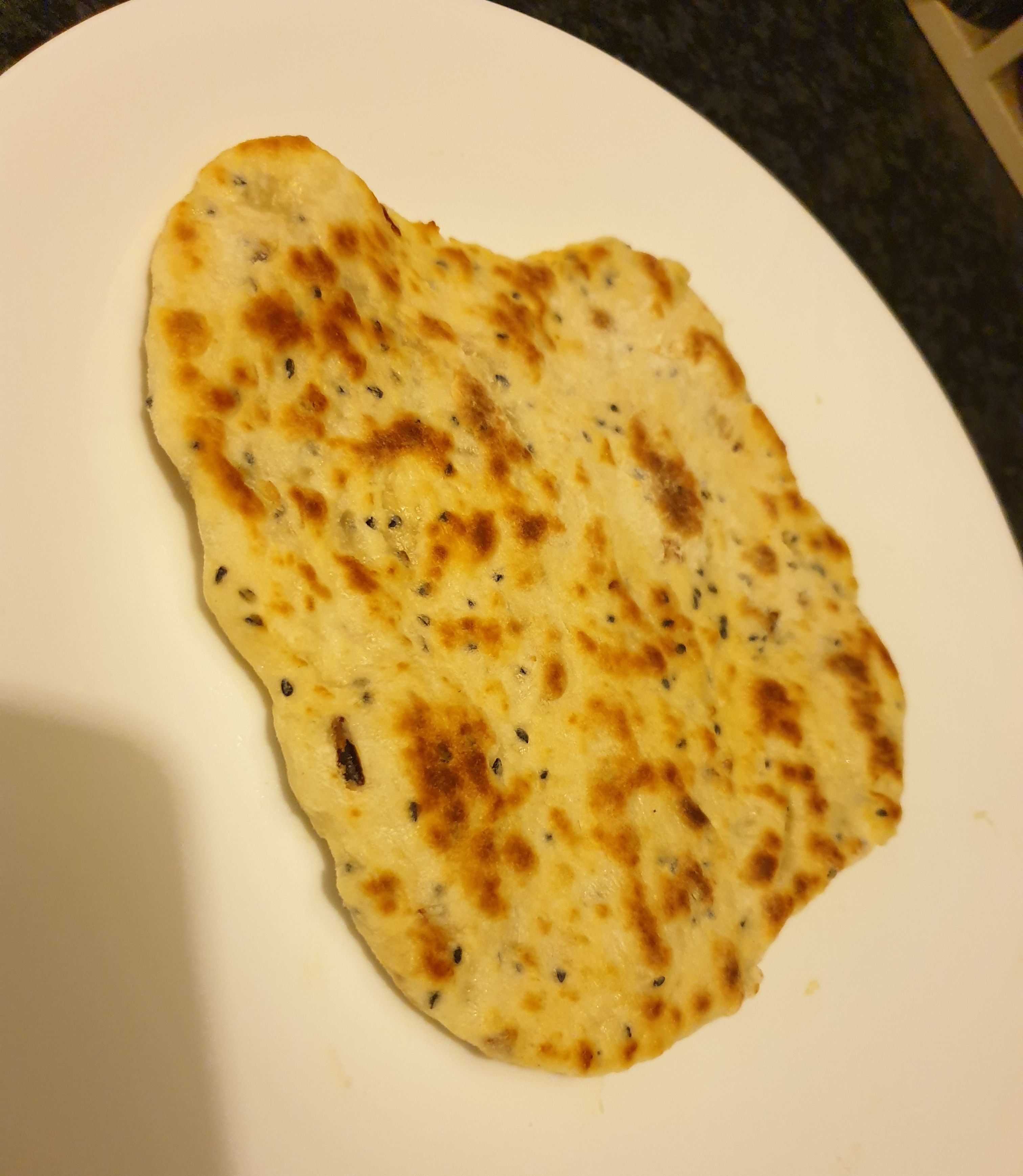 Indian Nann Bread without yeast | bunch
