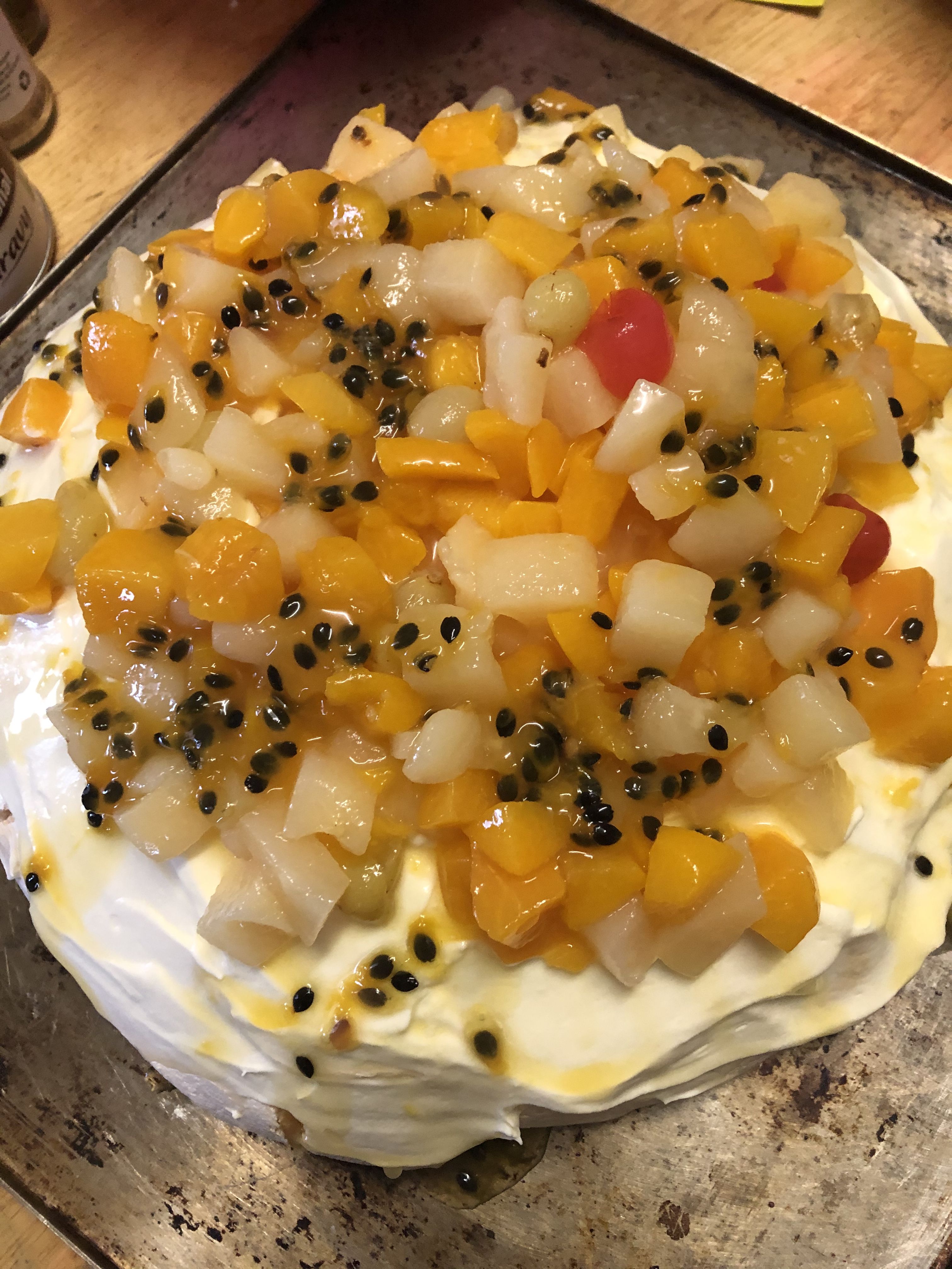 Fruit Salad Pavlova | bunch