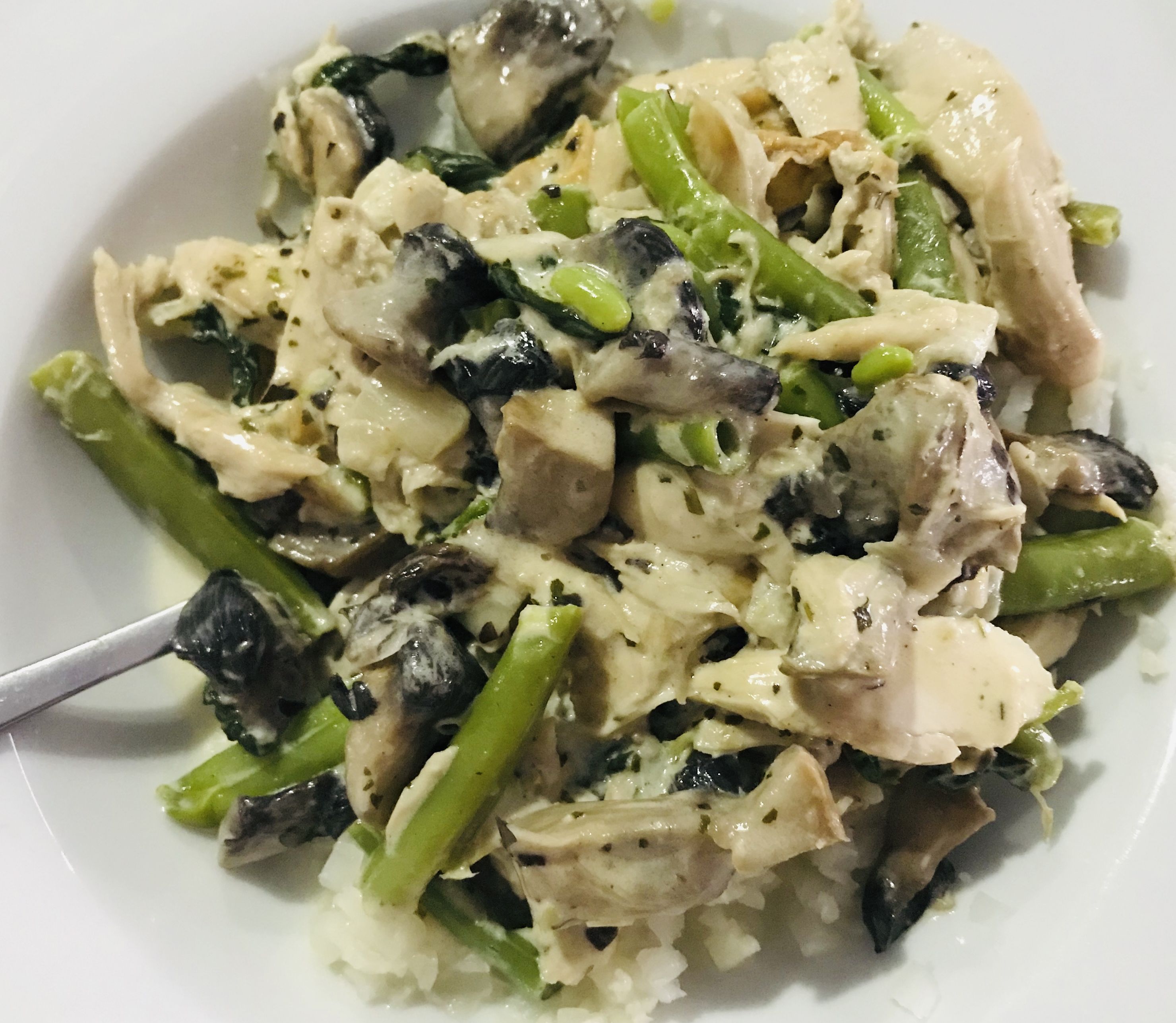 Chicken a la king (low carb) | bunch