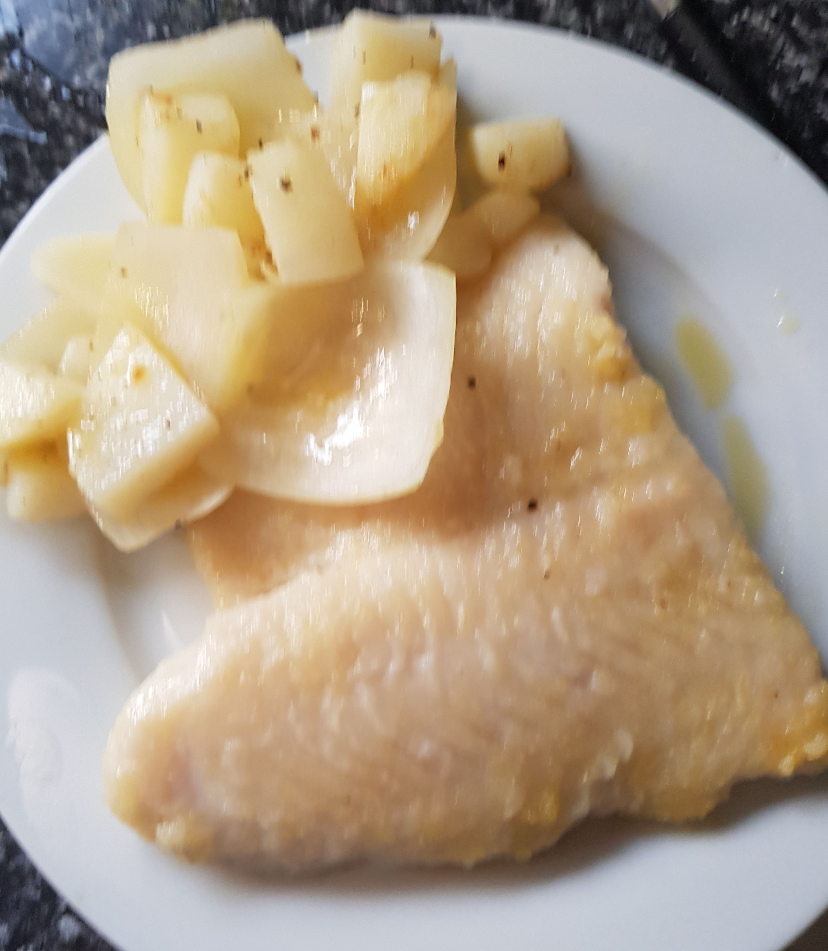 Grilled Basa With Potato & Onion | bunch