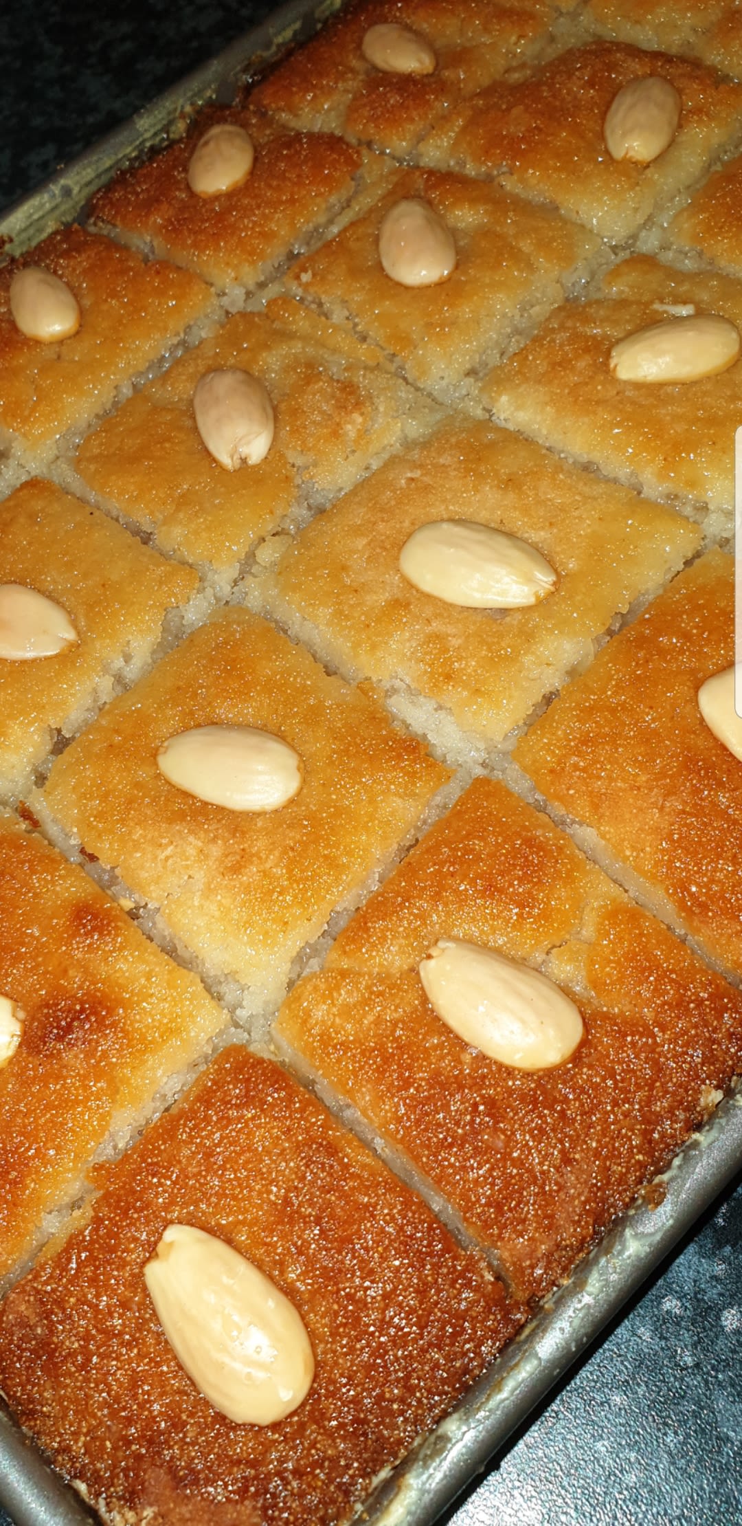 Namoura (Lebanese semolina cake) | bunch