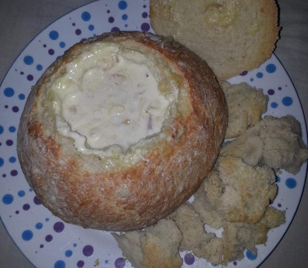Cheese and Bacon Cob Loaf | bunch