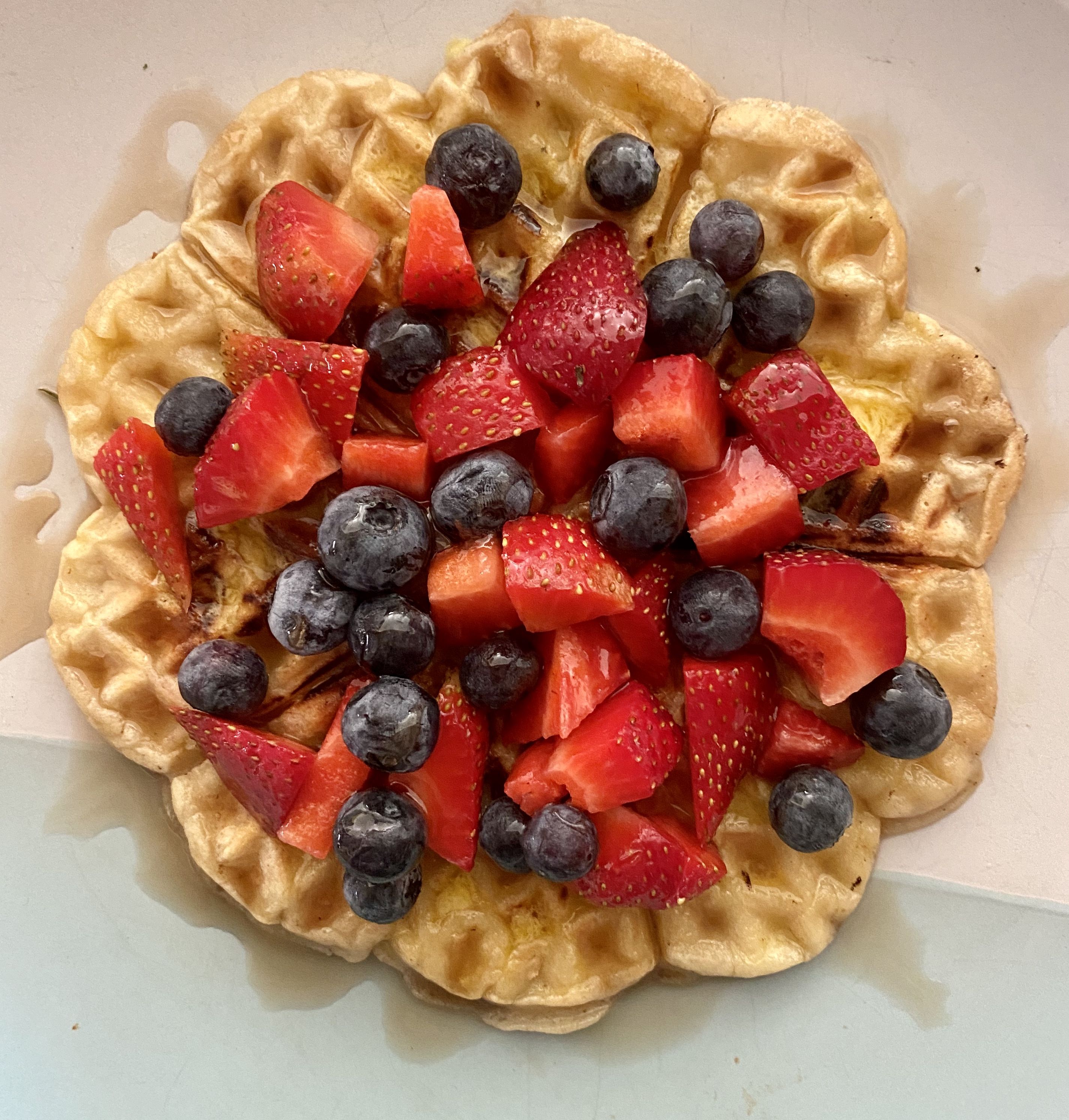 Dairy free waffle cakes | bunch