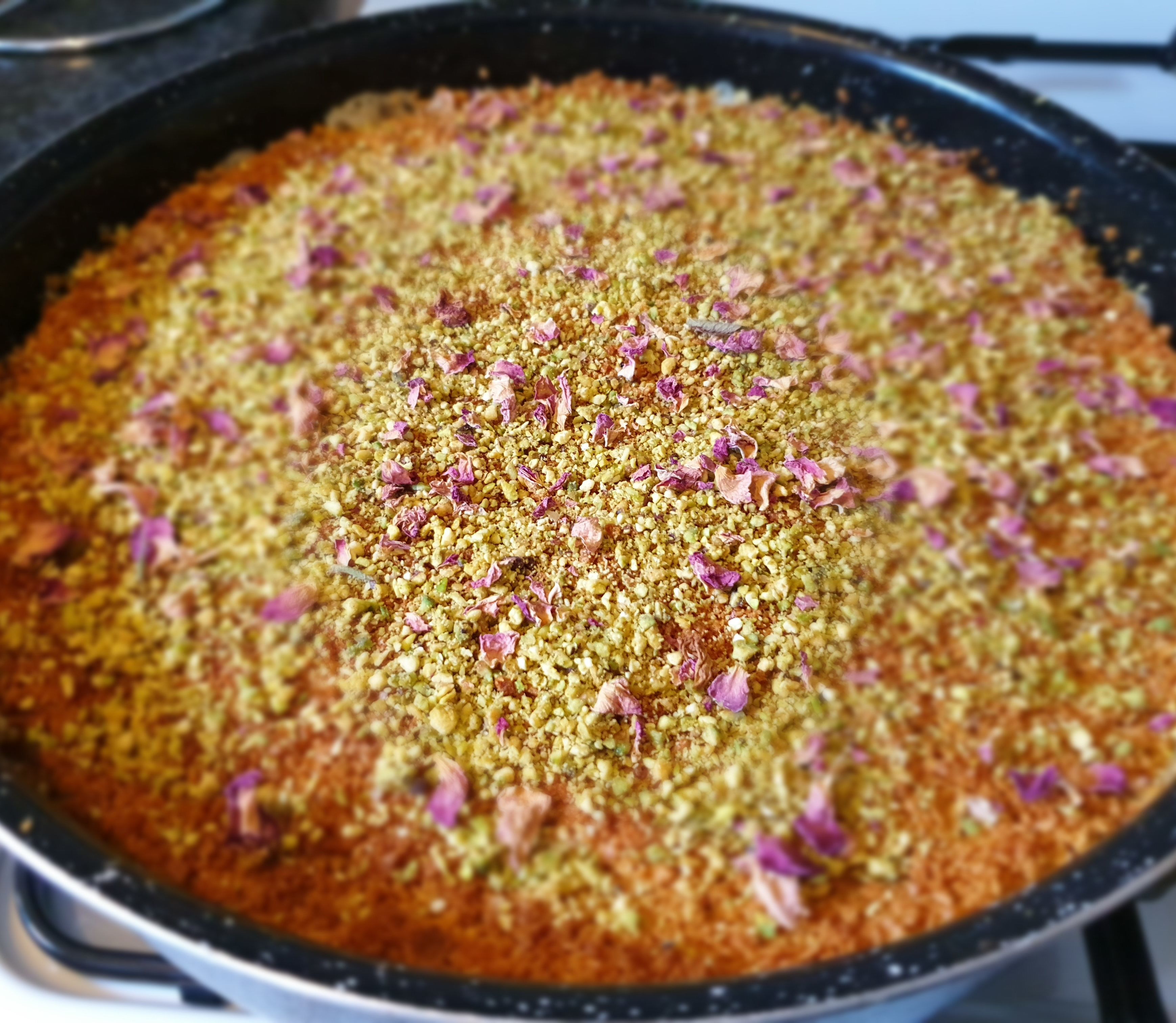 Knafeh (Semolina pudding) | bunch