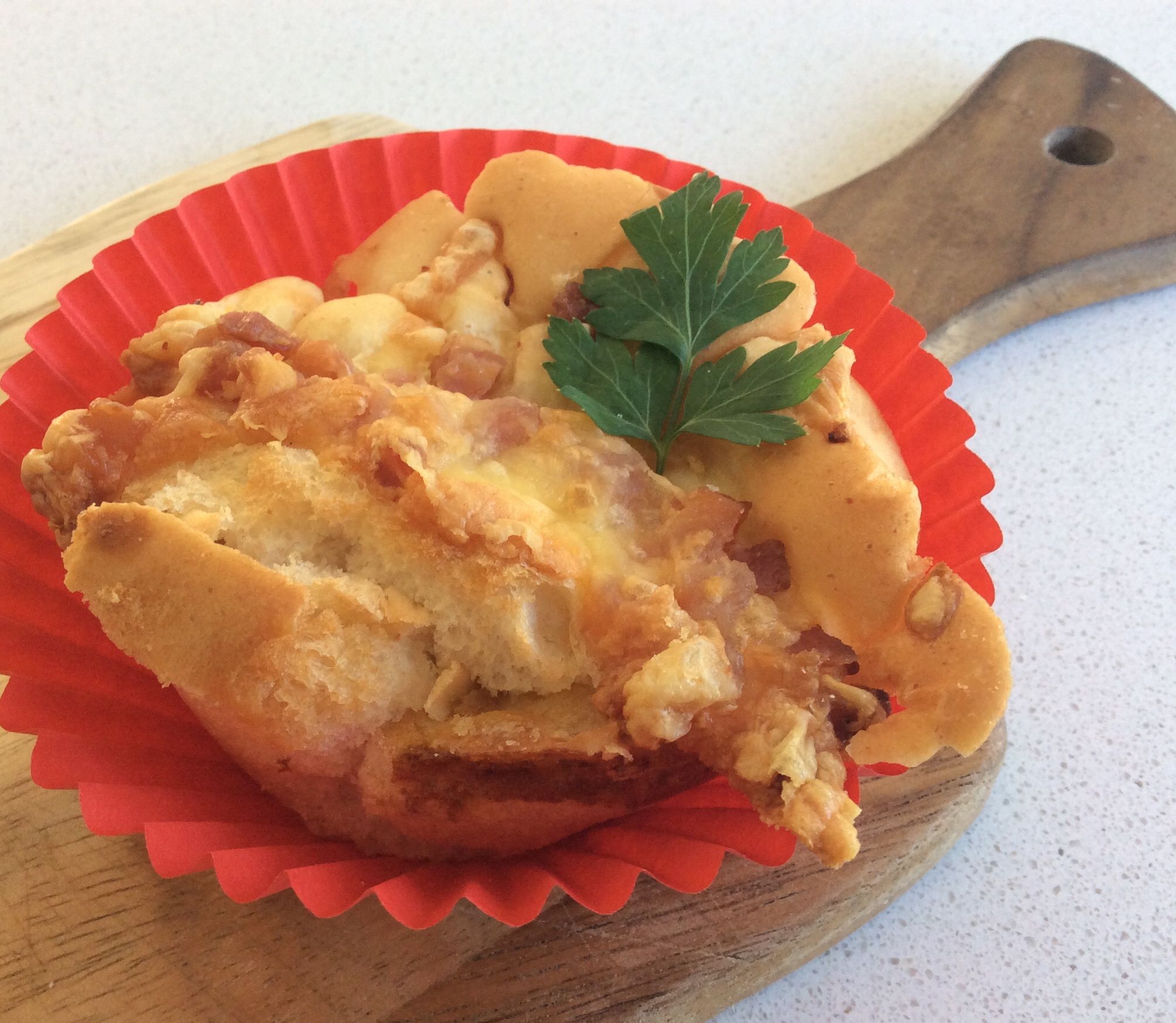 Ham and Cheese Roll Mini Quiche | bunch