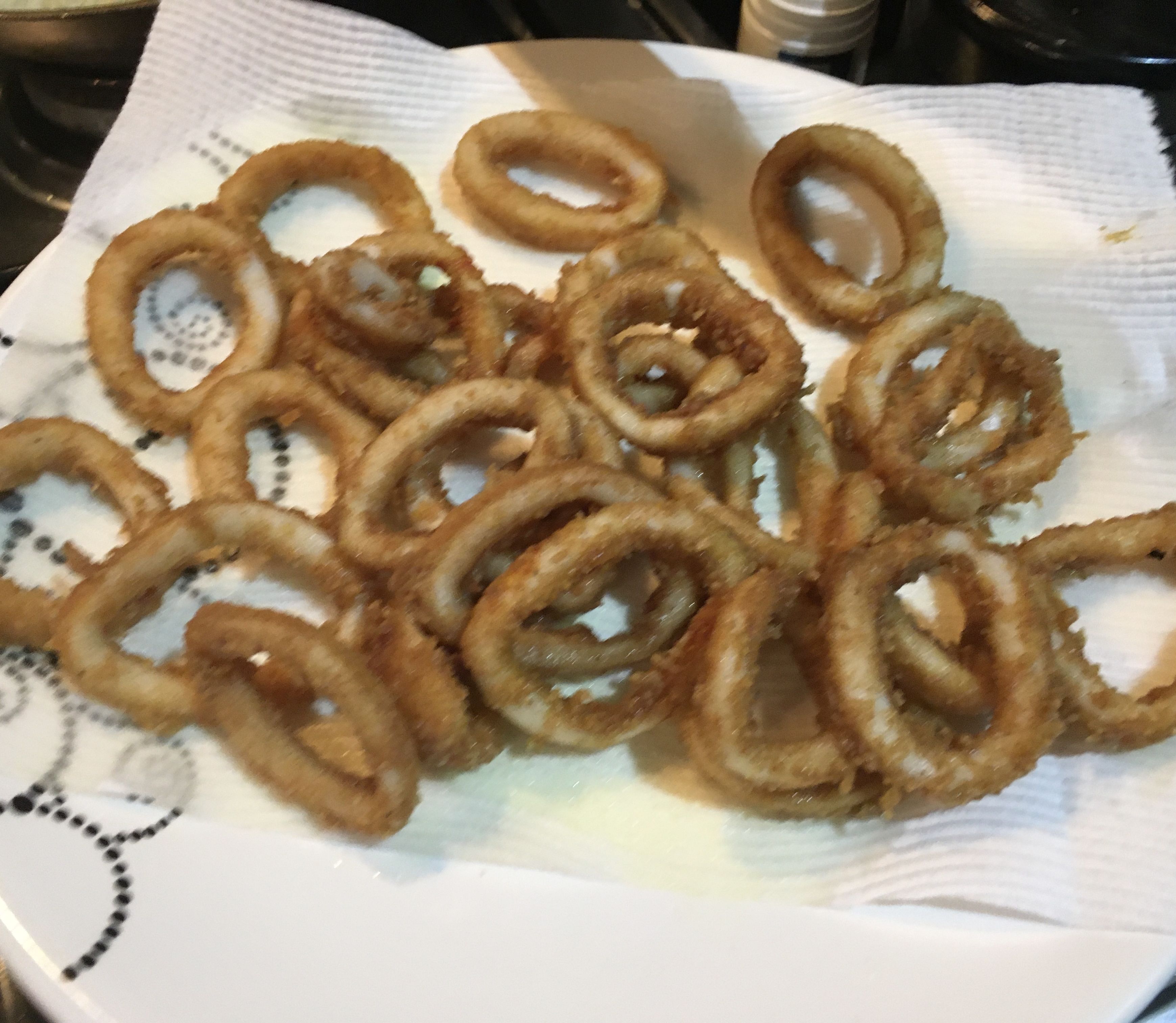 Calamari rings | bunch