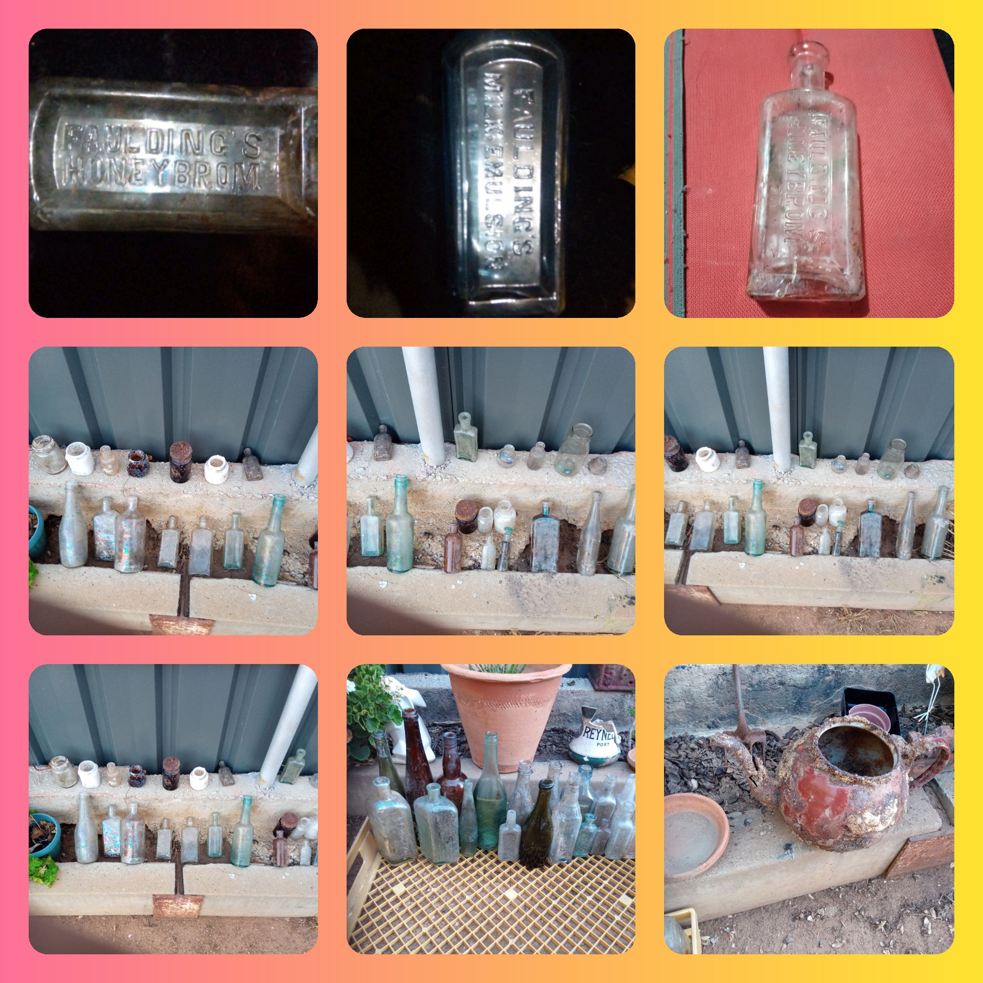 Old bottles and things of the past | bunch