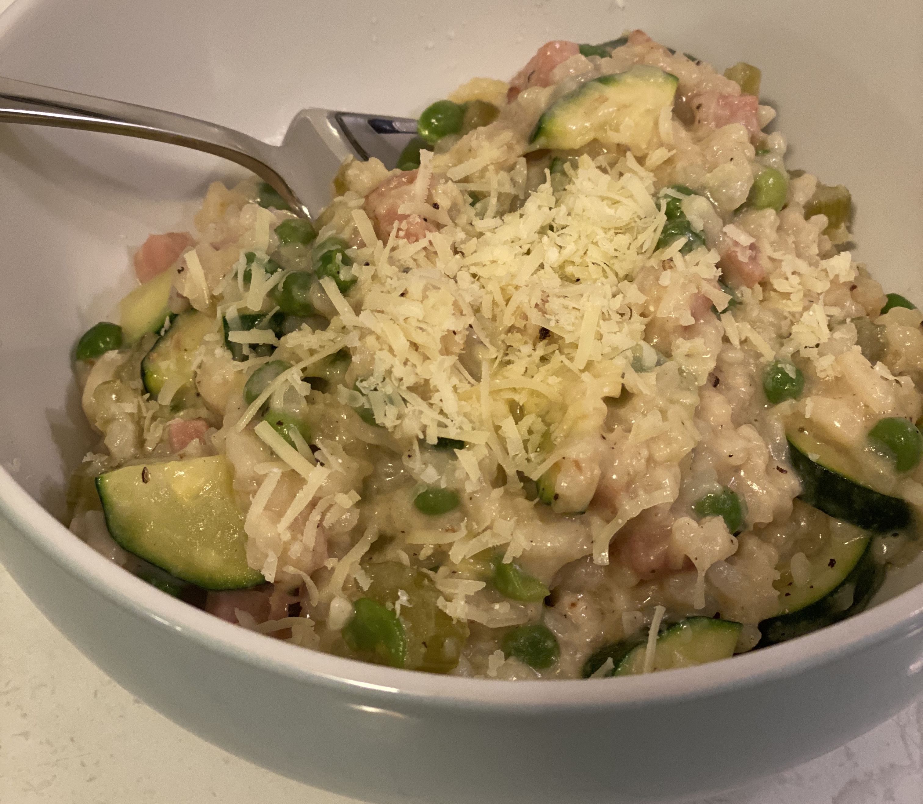 Ham and Zucchini Risotto | bunch