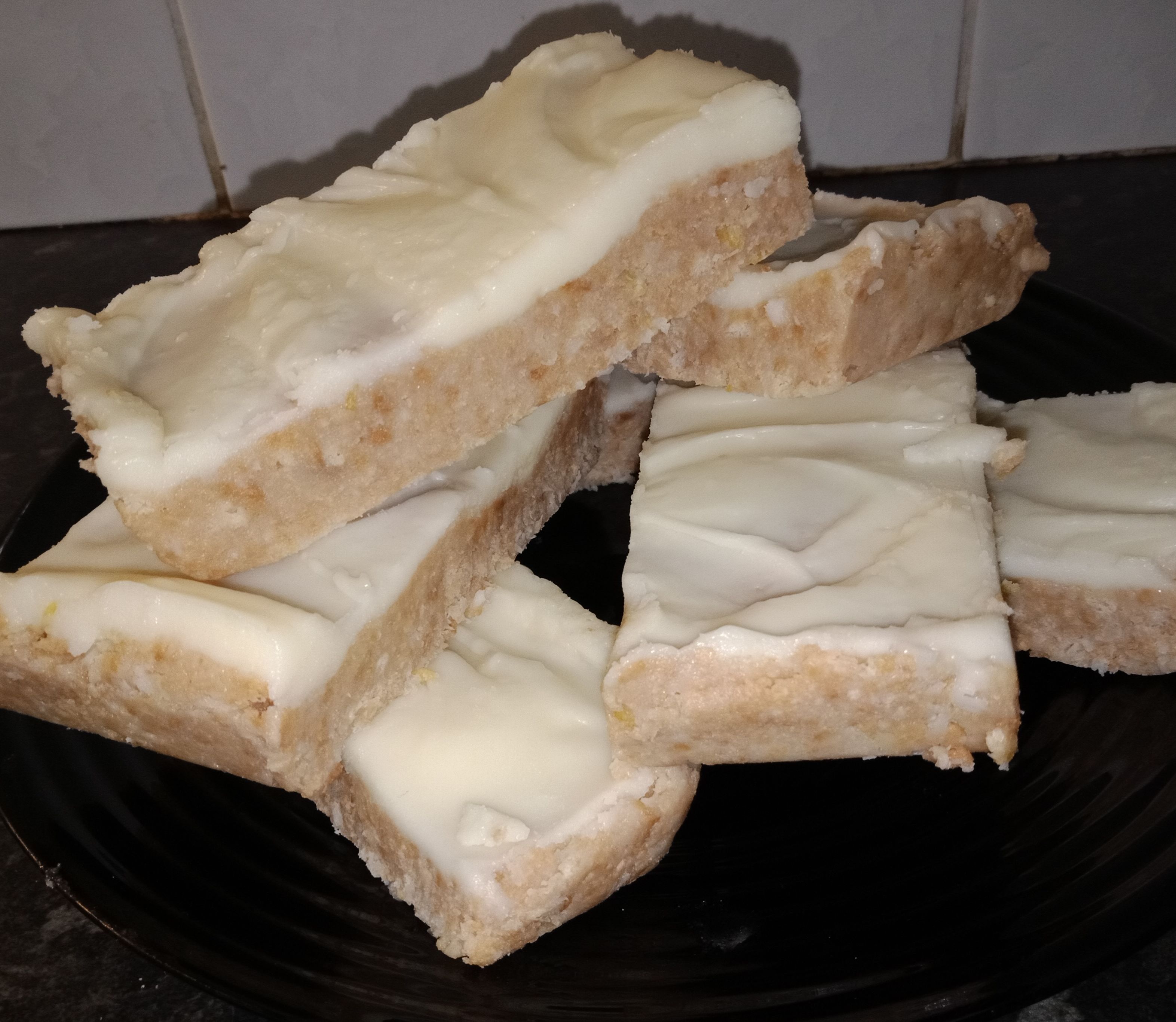 Lemon Coconut No Bake Slice | bunch