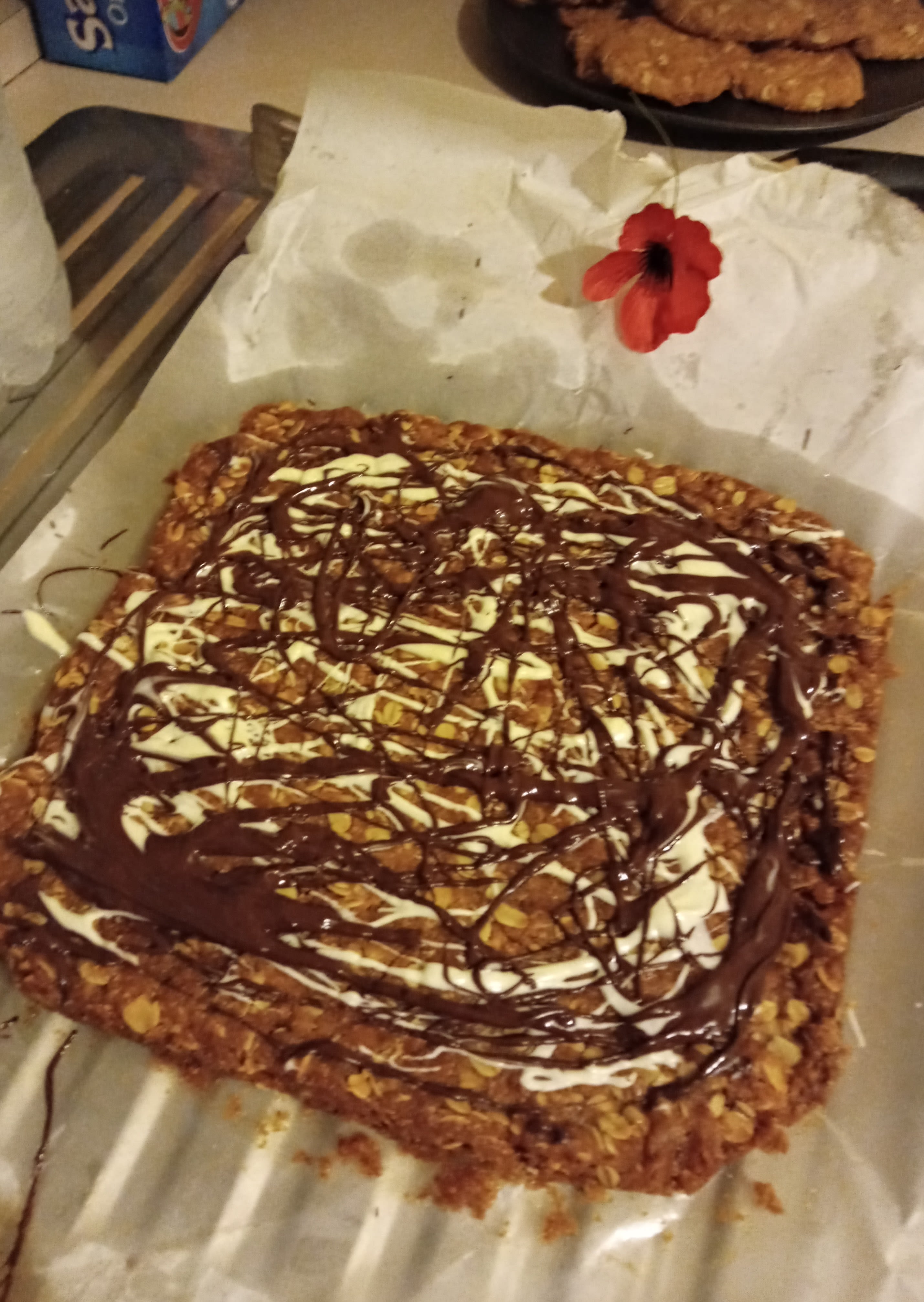 Marbled chocolate slice | bunch