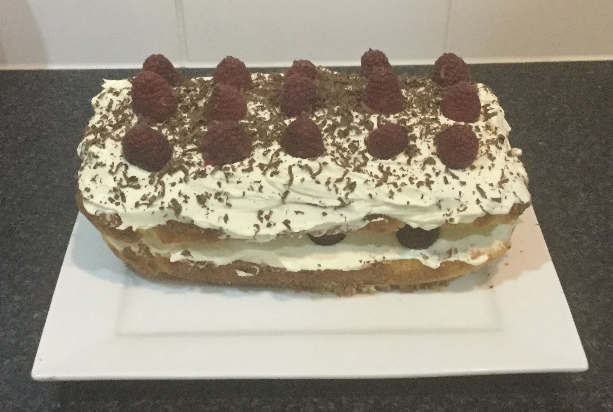 Decorated Bar Cake | bunch