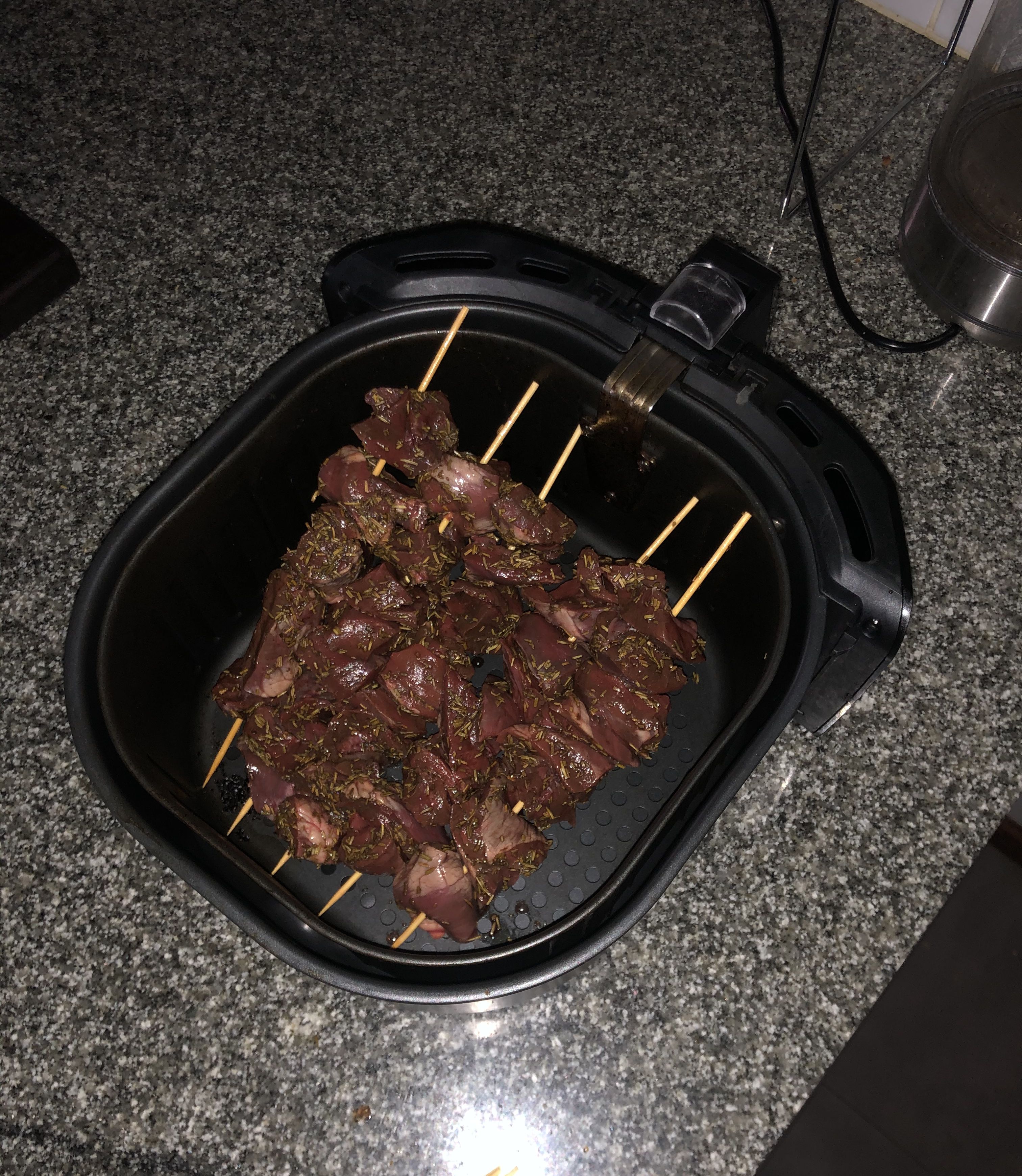 Lamb heart skewers | bunch