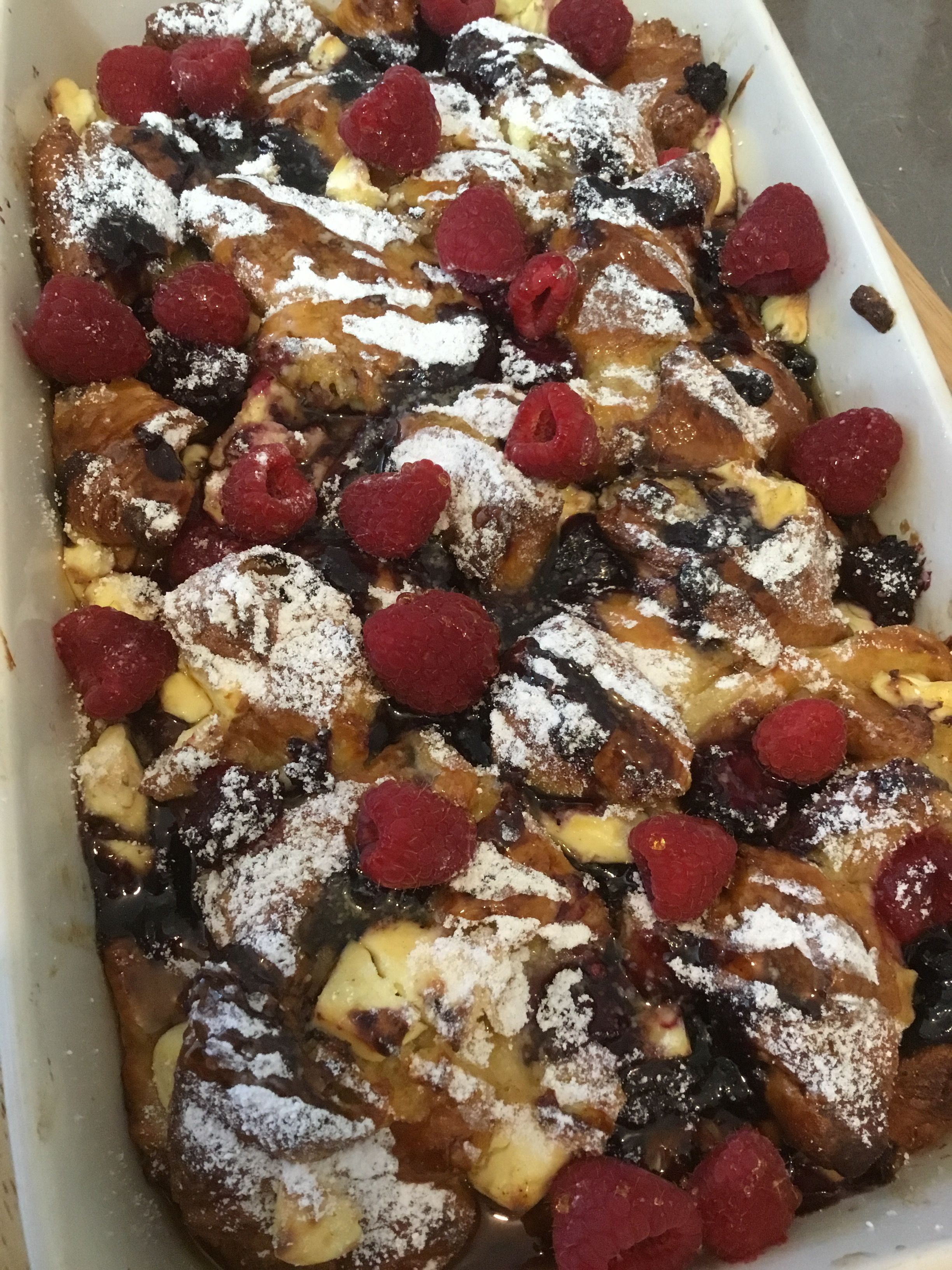 French toast baked croissants | bunch