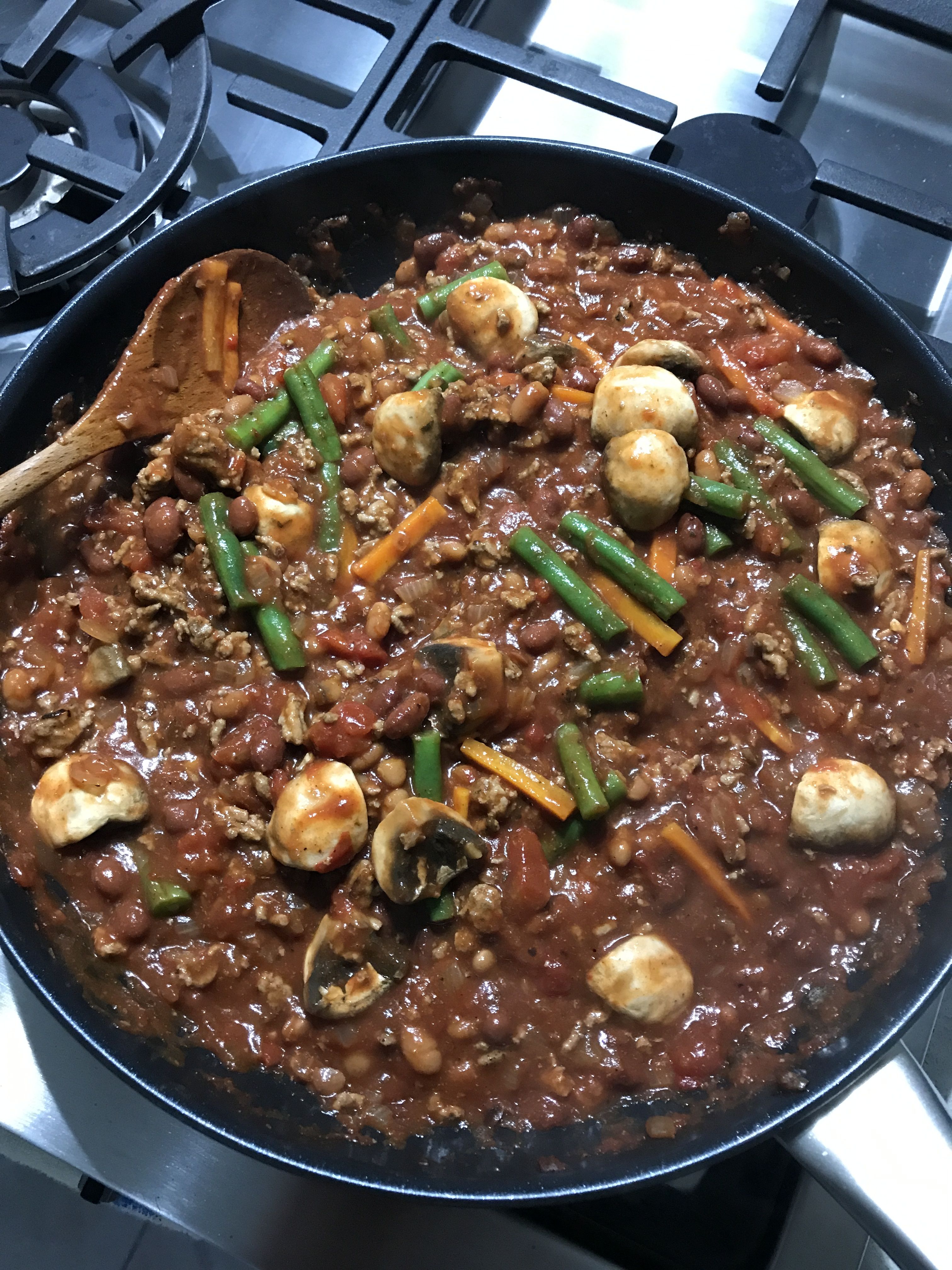 Spicy mince and veges | bunch
