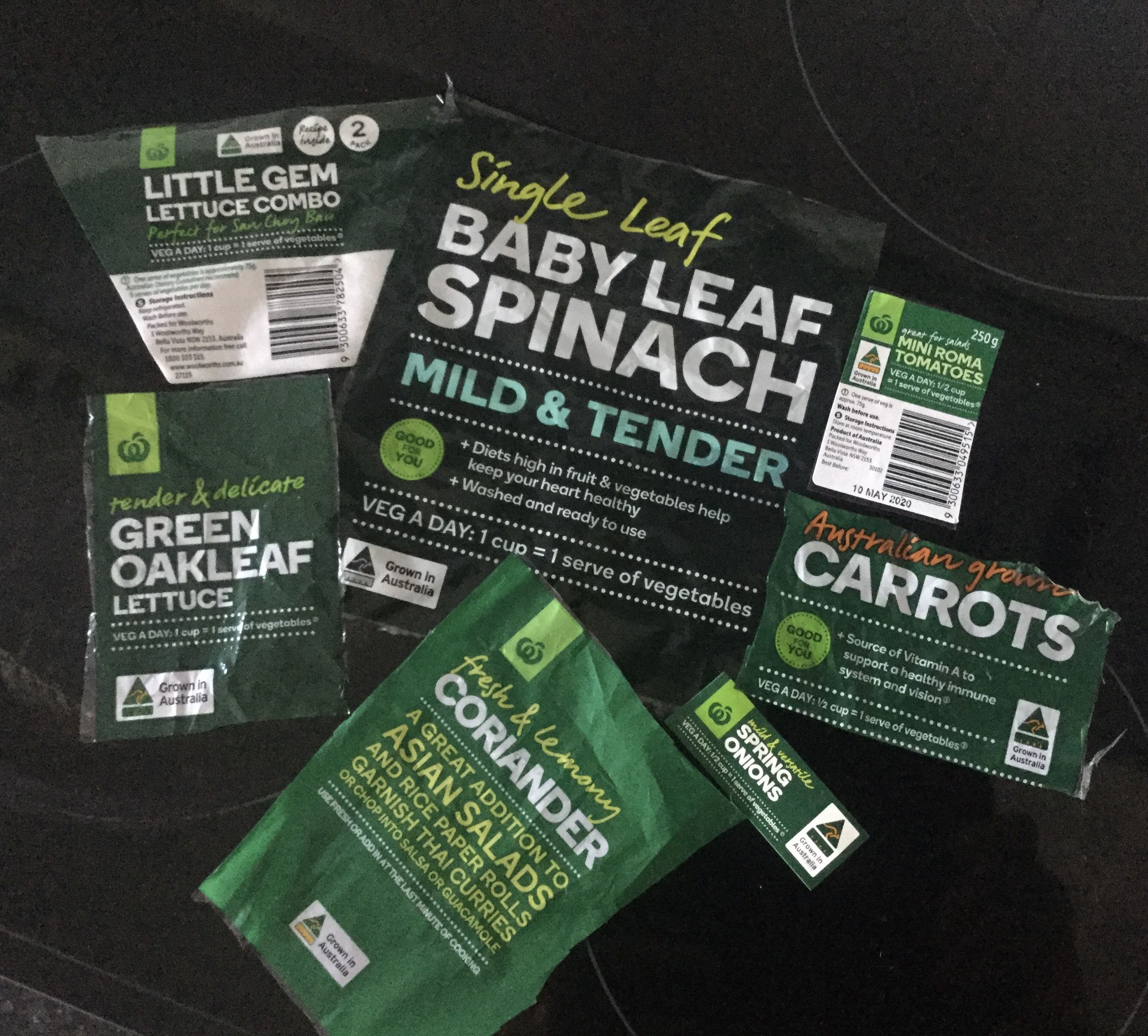 Woollies Veggie Tips | bunch