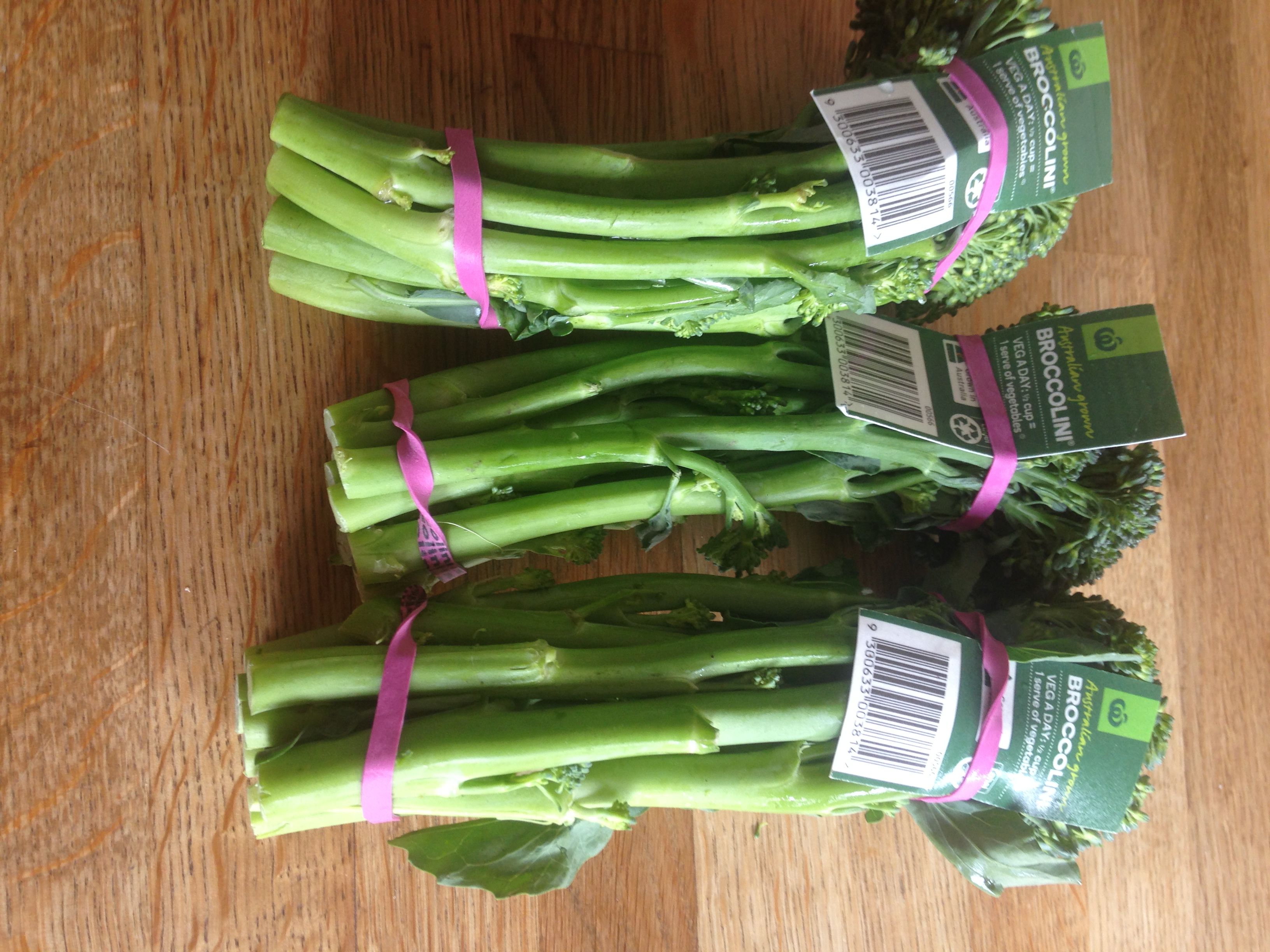 Freezing Broccolini | bunch
