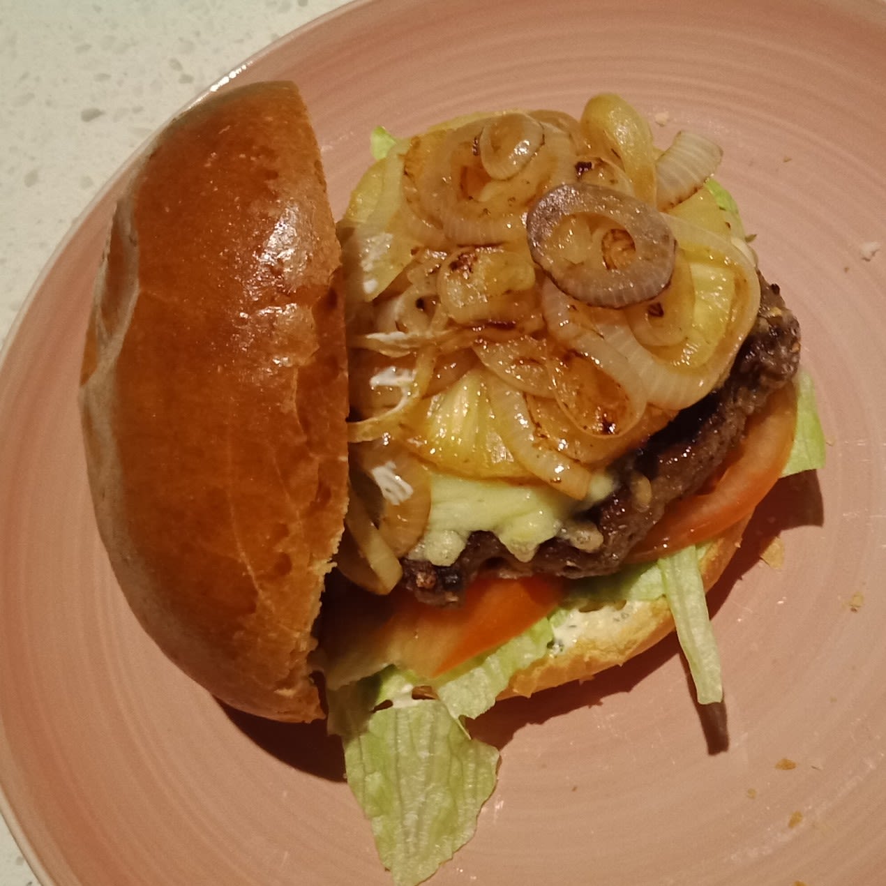 Loaded beef burgers | bunch