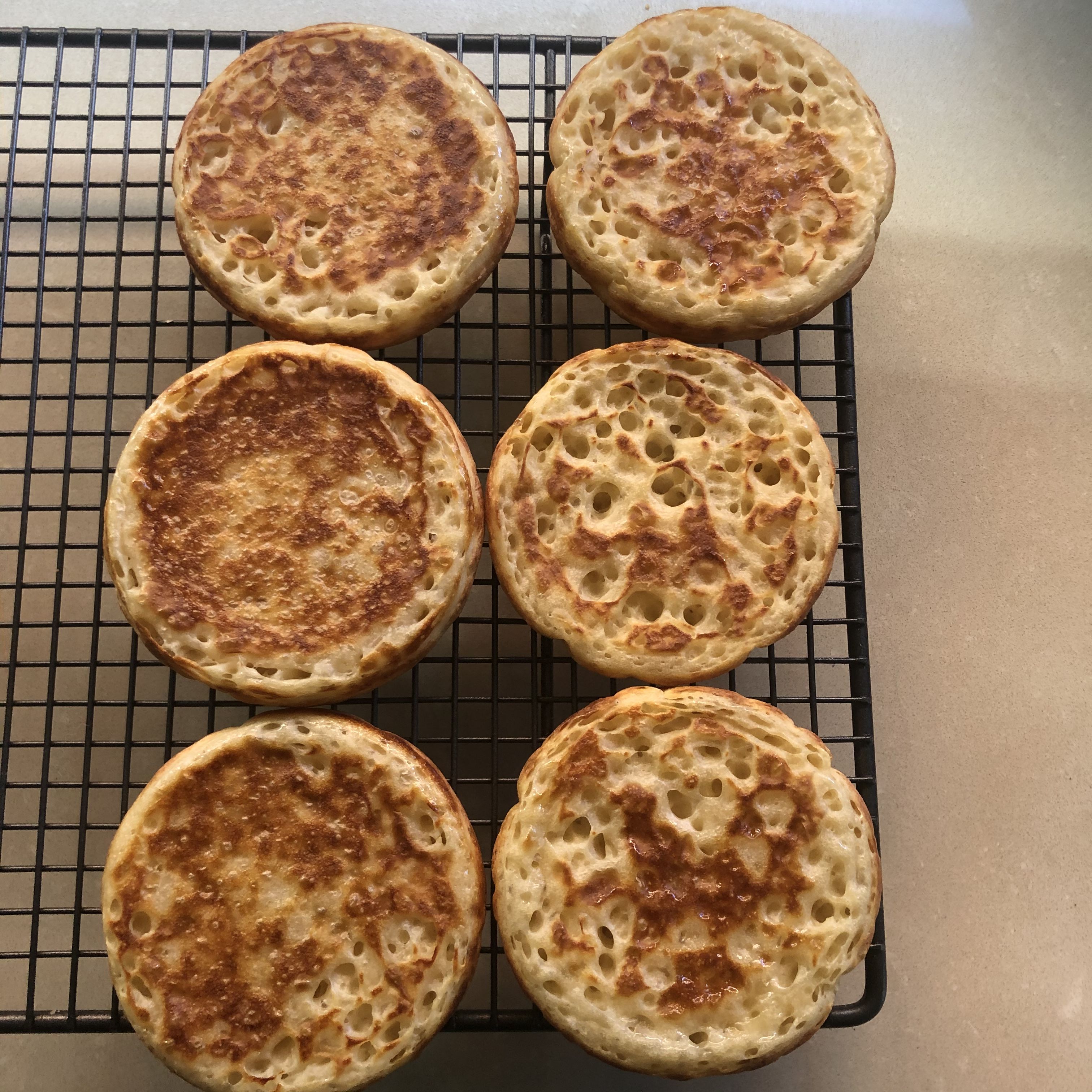 Crumpets | bunch