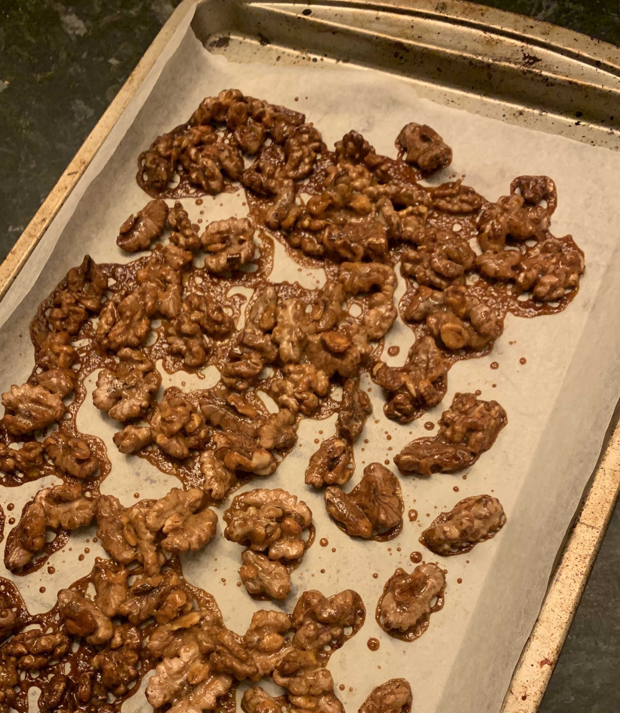 honey and sea salt roasted walnuts | bunch