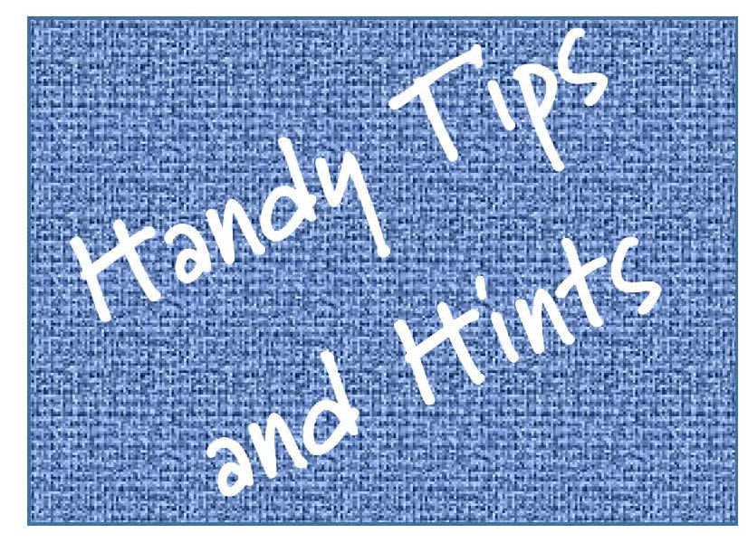 Handy Tips and Hints | bunch