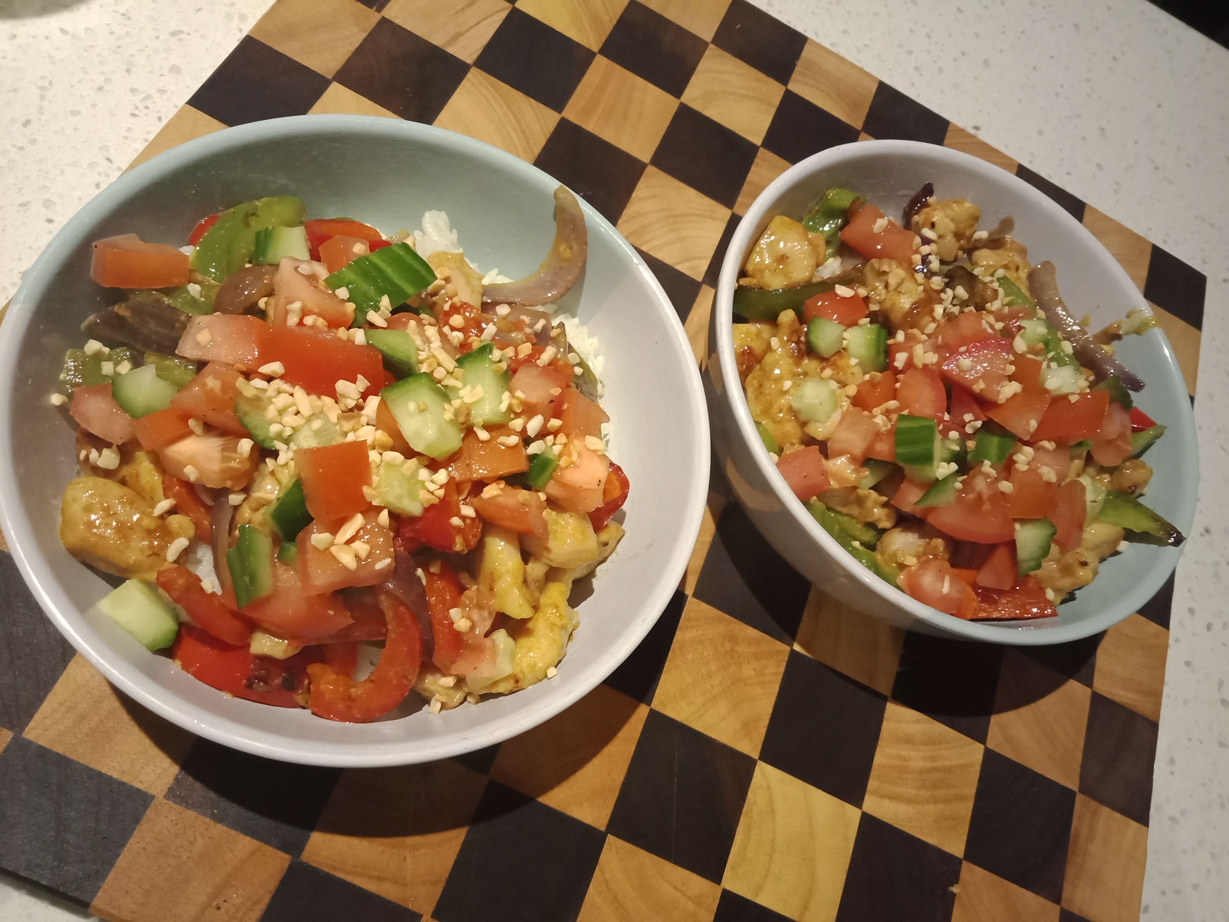 Satay chicken rice bowl | bunch