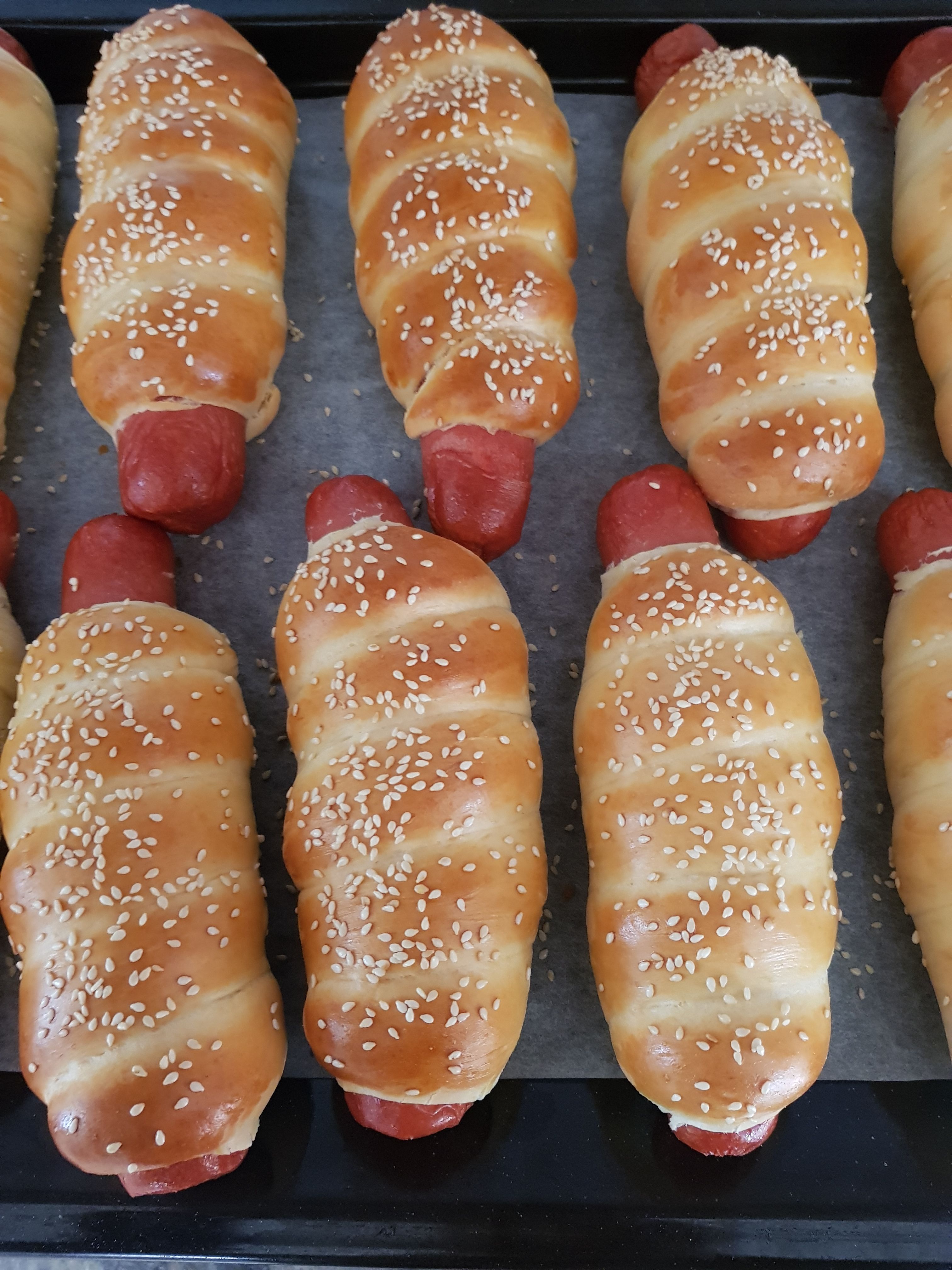 Hotdog bread rolls | bunch