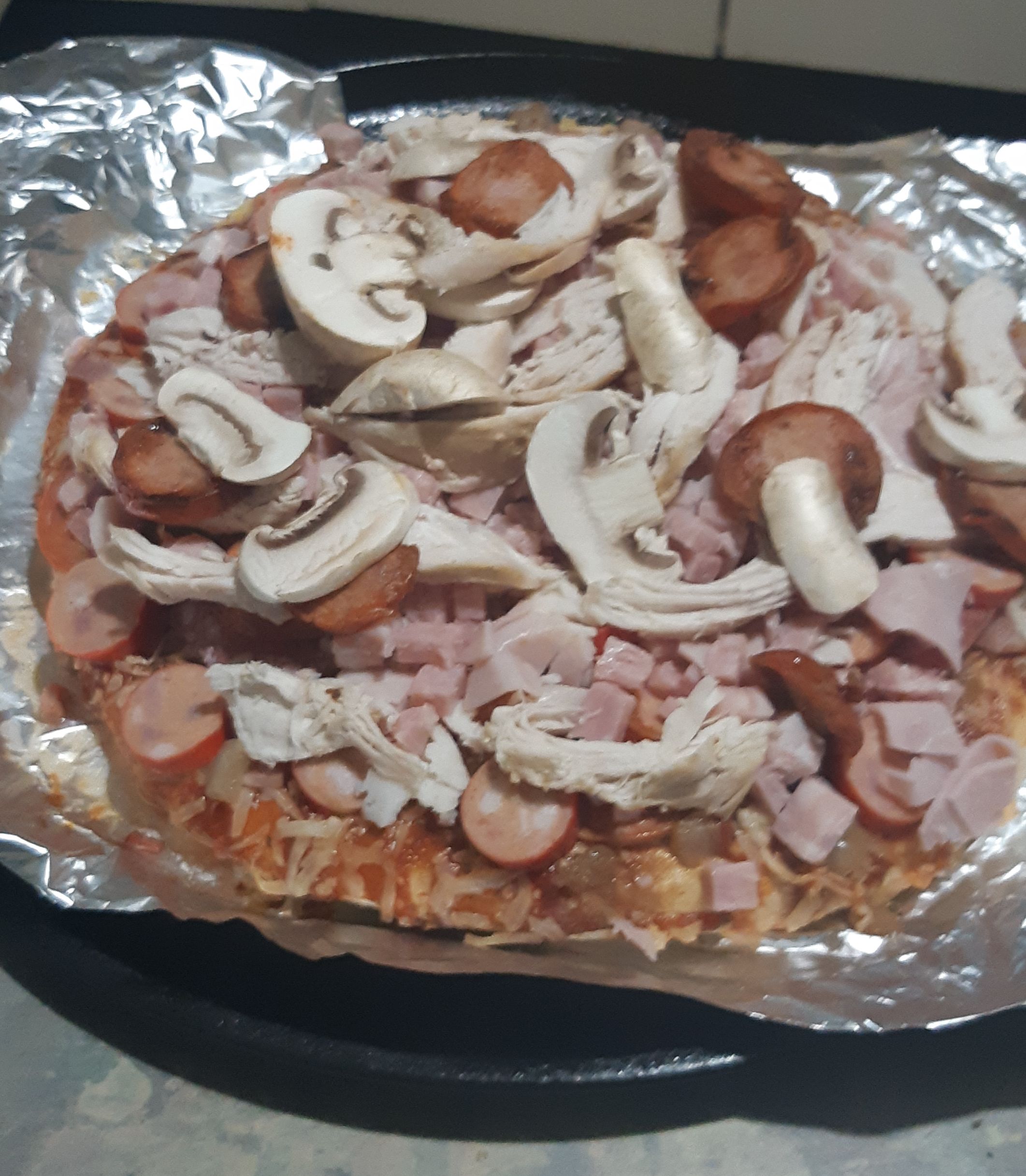 Double Decker meat lovers pizza | bunch