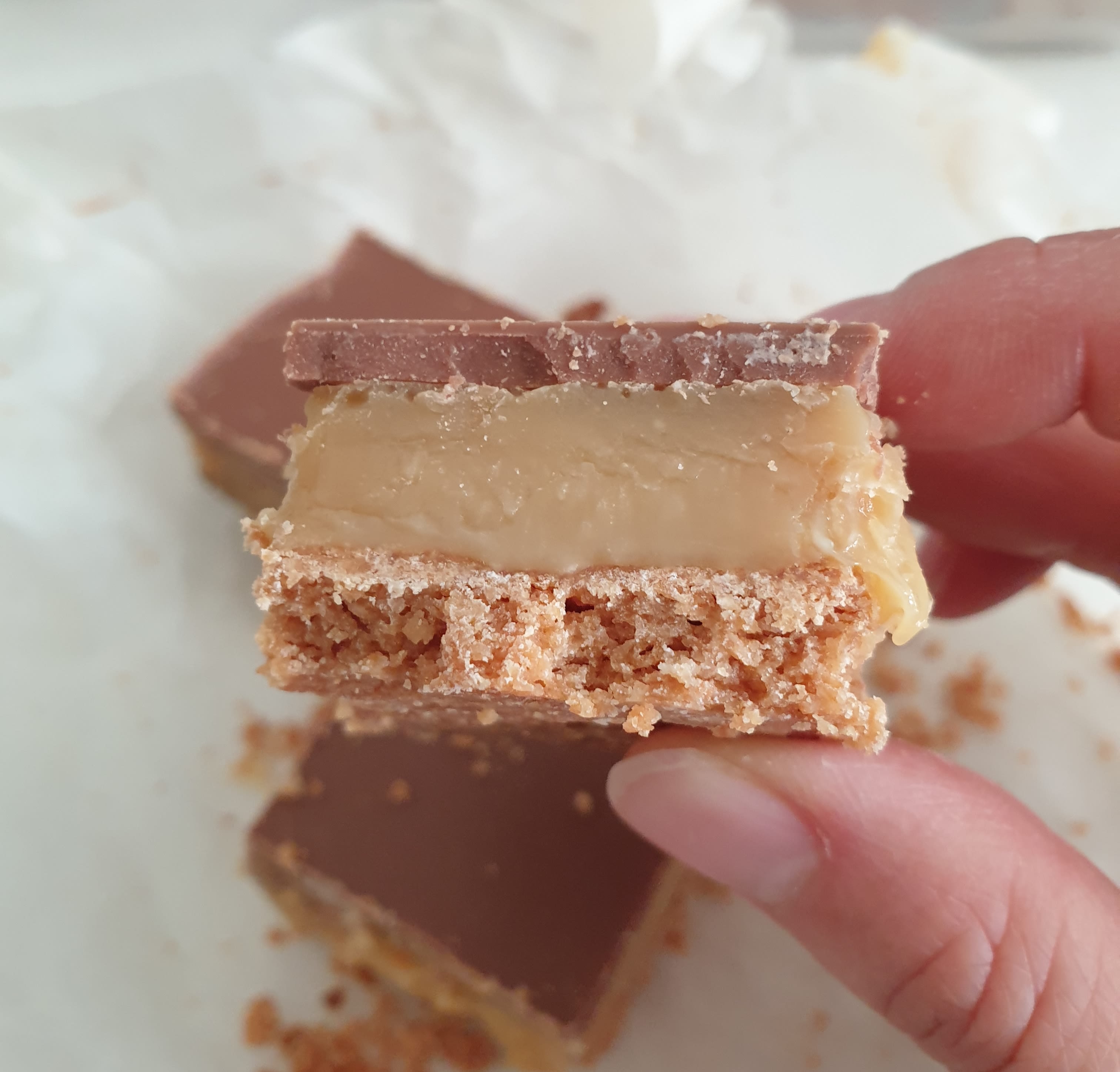 Caramel slice | bunch