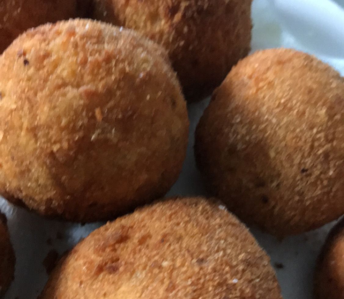 Pumpkin and Feta Arancini | bunch
