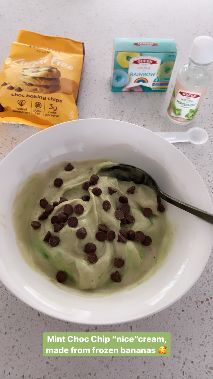 Mint Choc Chip “Nice Cream” | bunch