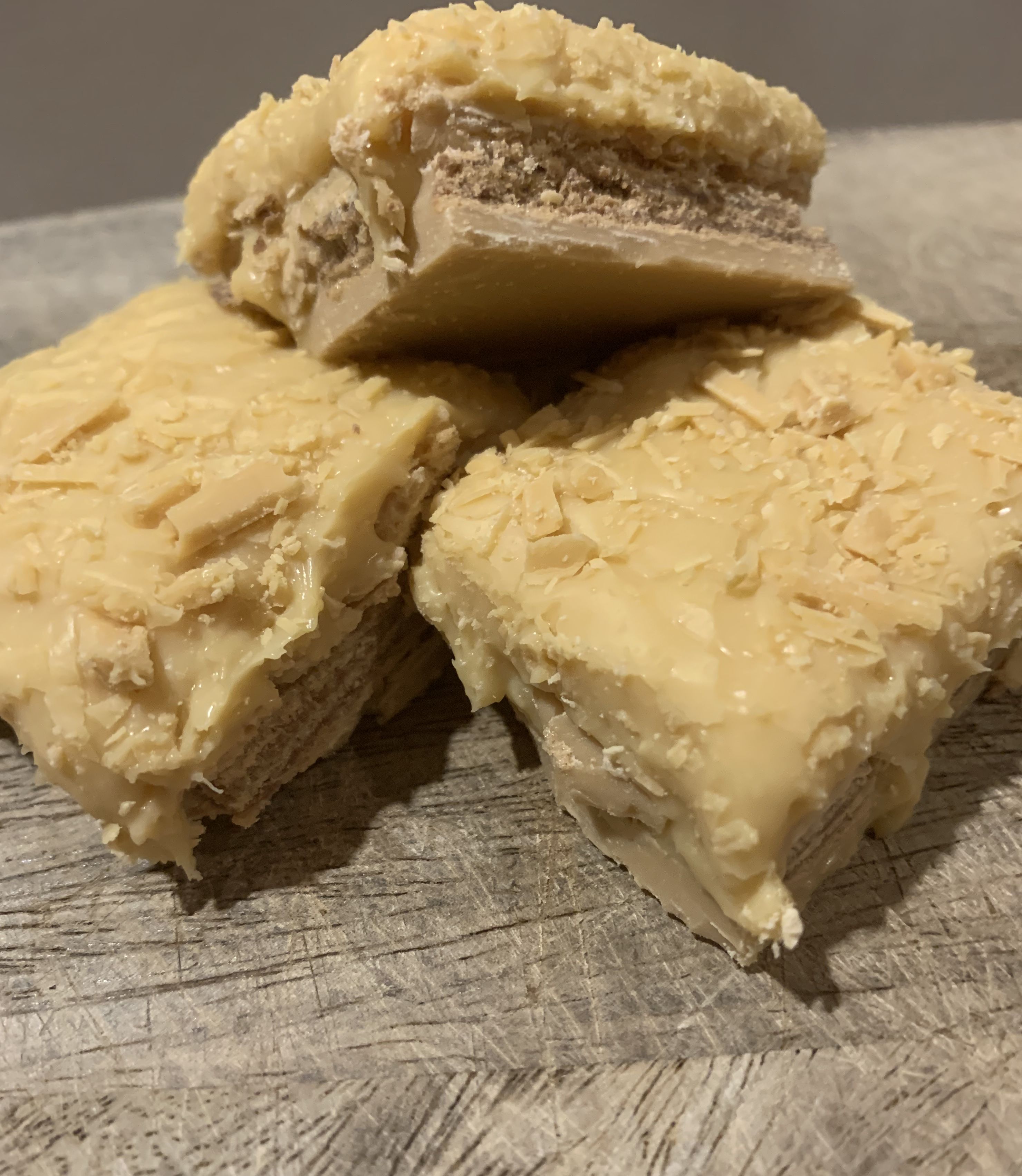Caramilk Kit Kat fudge slice | bunch