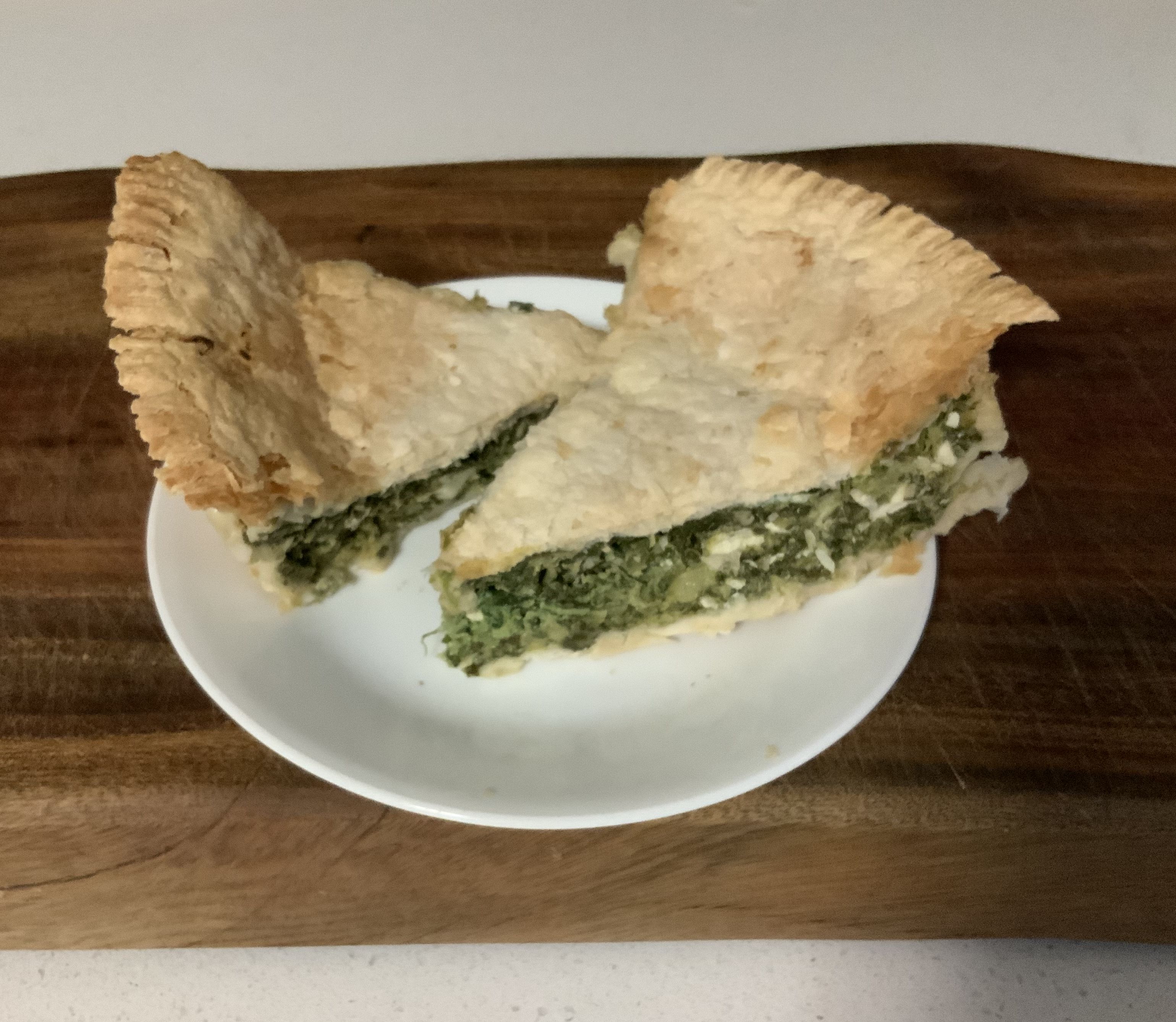 SPINACH AND 3 CHEESE PIE | bunch