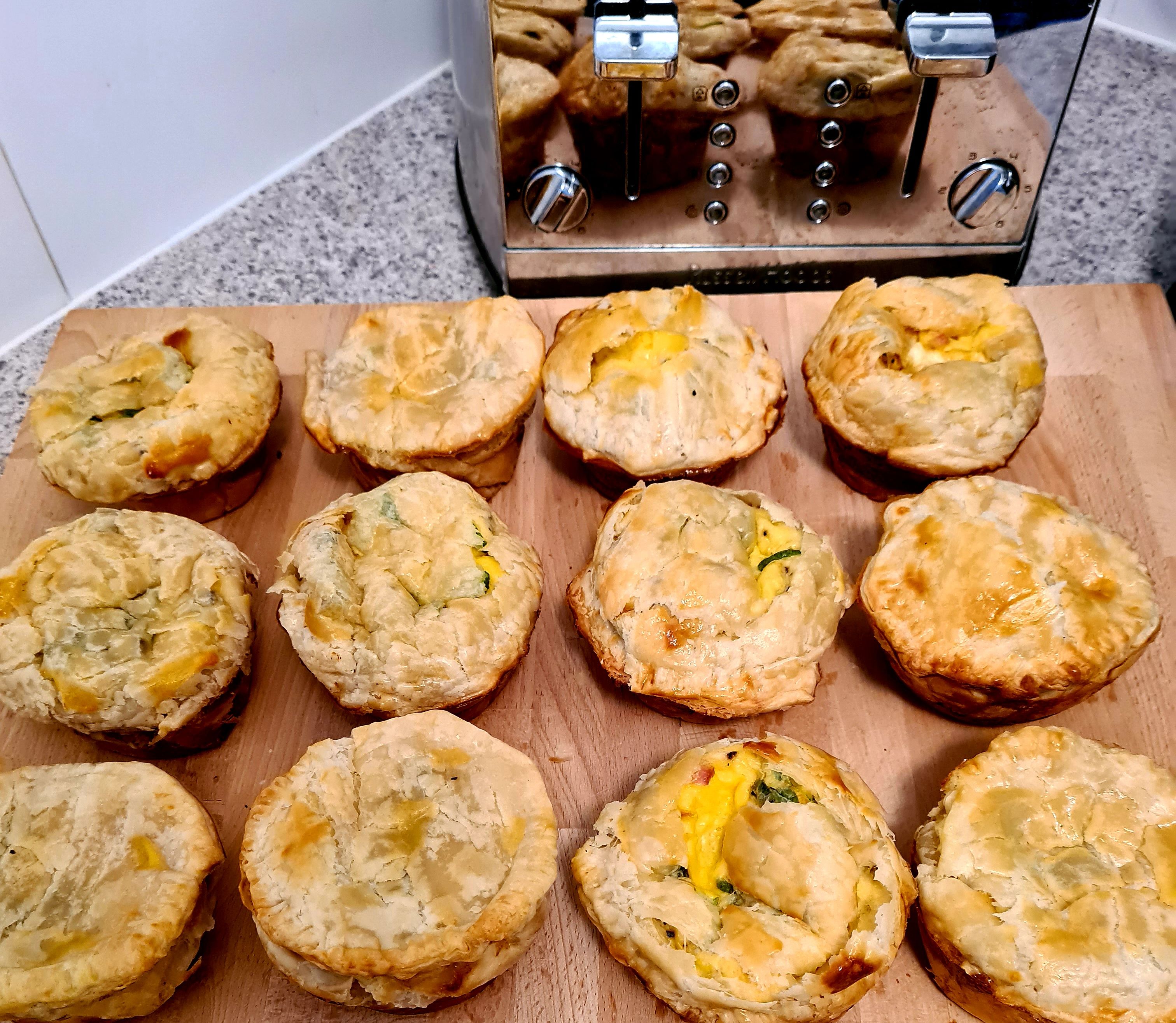 Bacon & Egg Pies | bunch