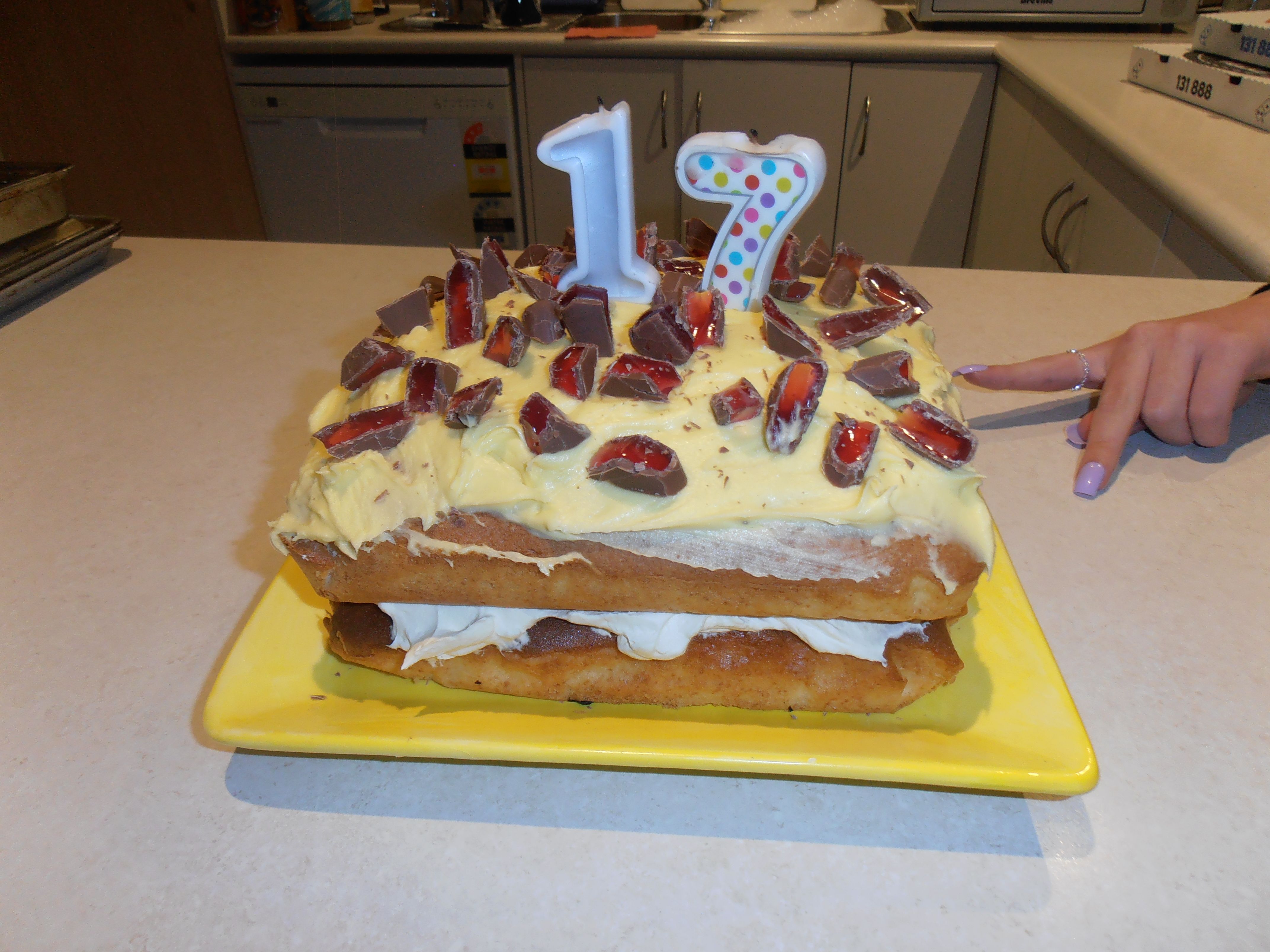 My first EVER birthday cake | bunch