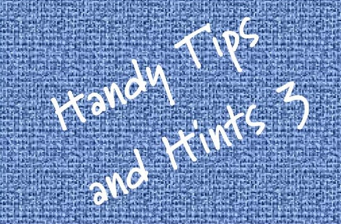 Handy Tips and Hints 3 | bunch