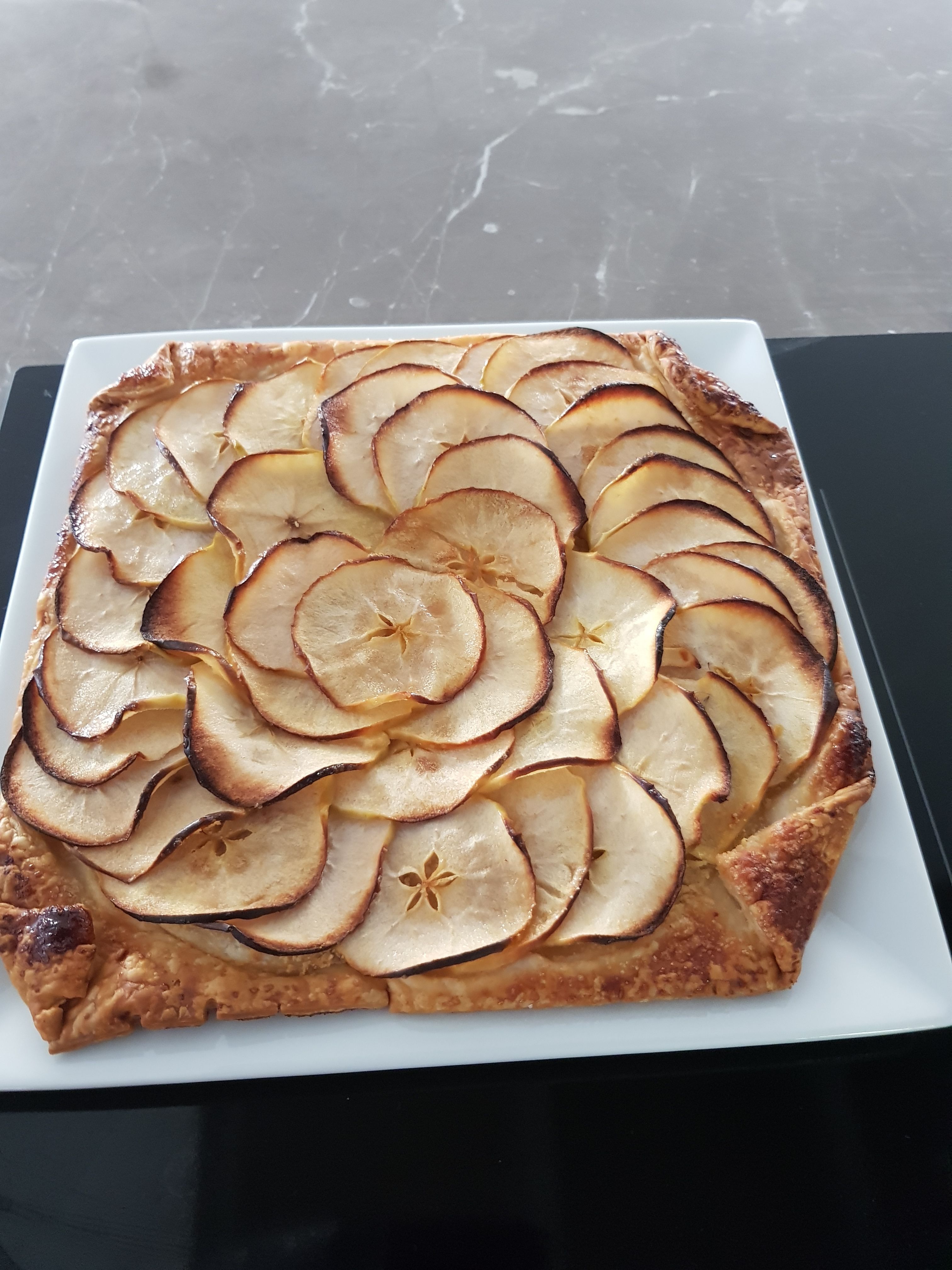 Apple flan/tart. | bunch